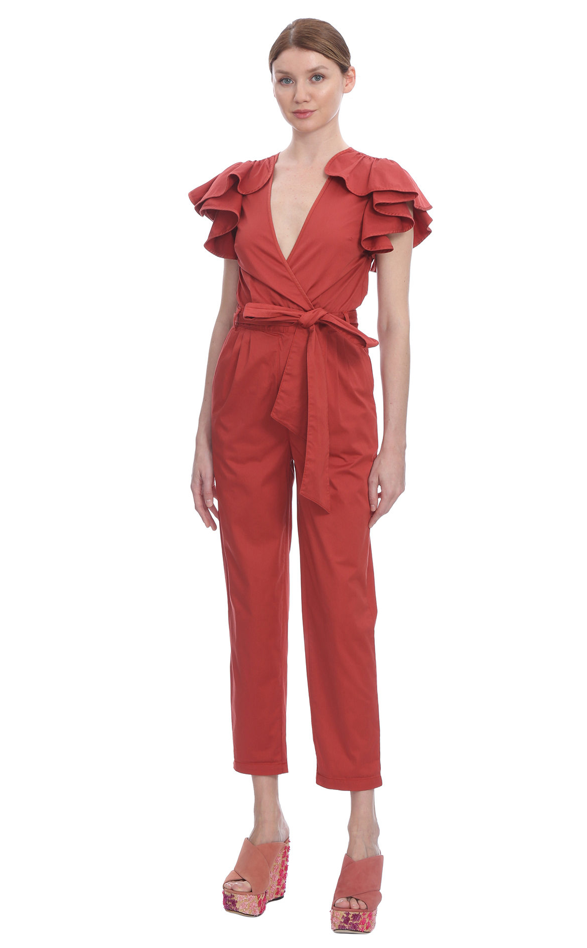 Ted Baker-Ted Baker Kiremit Rengi Tulum Ted Baker-Ted Baker Kiremit Rengi Tulum