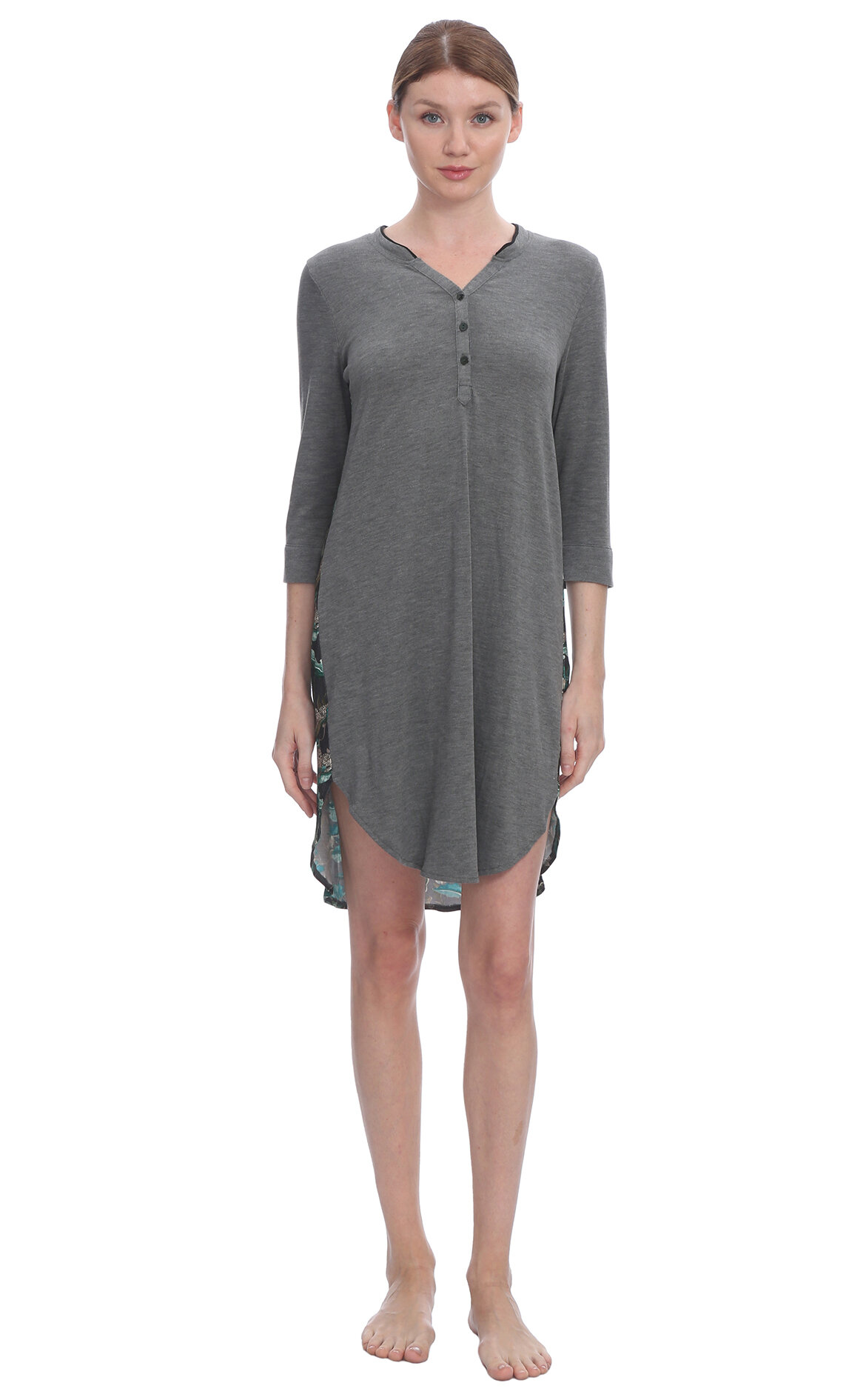 G-Lingeri-G-Lingerie Gri Elbise