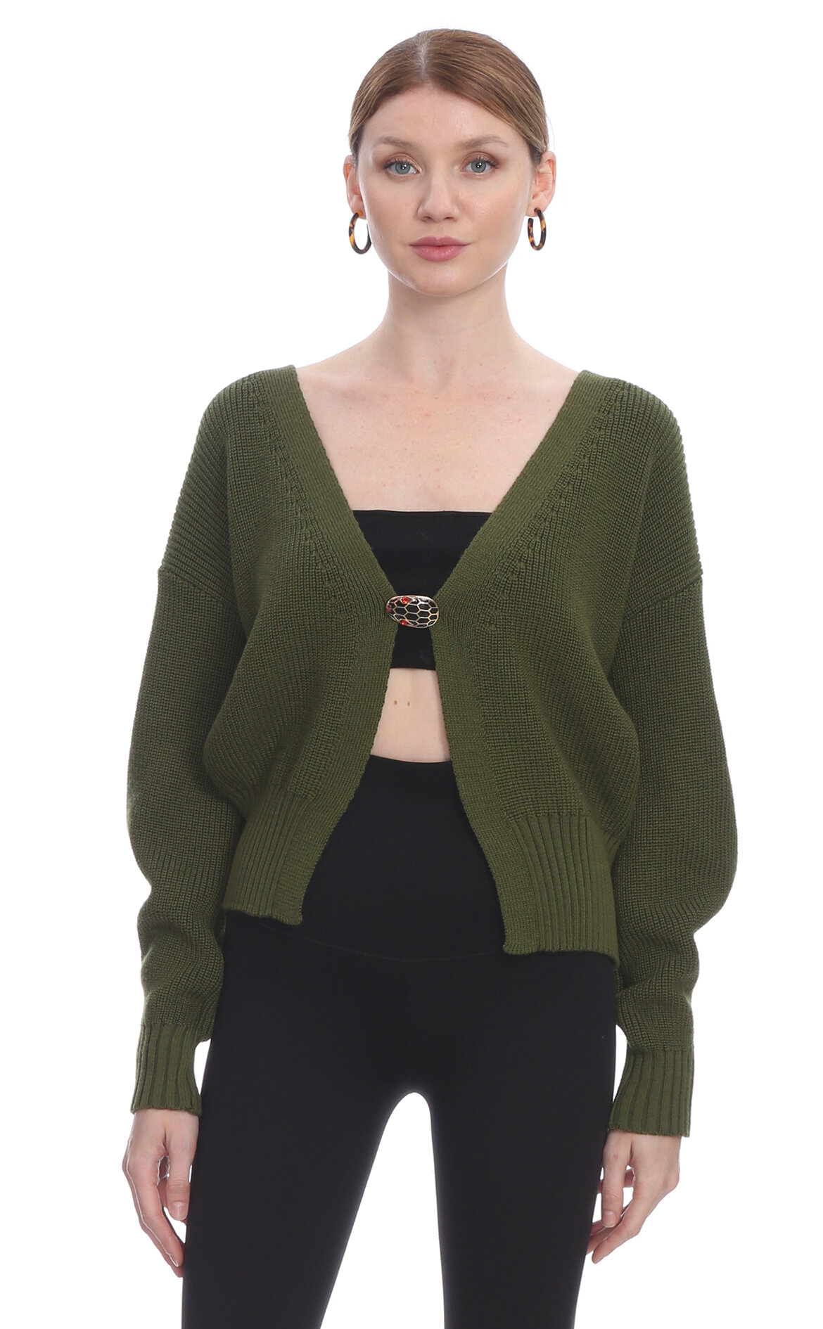 Akep-Akep Yeşil Hırka