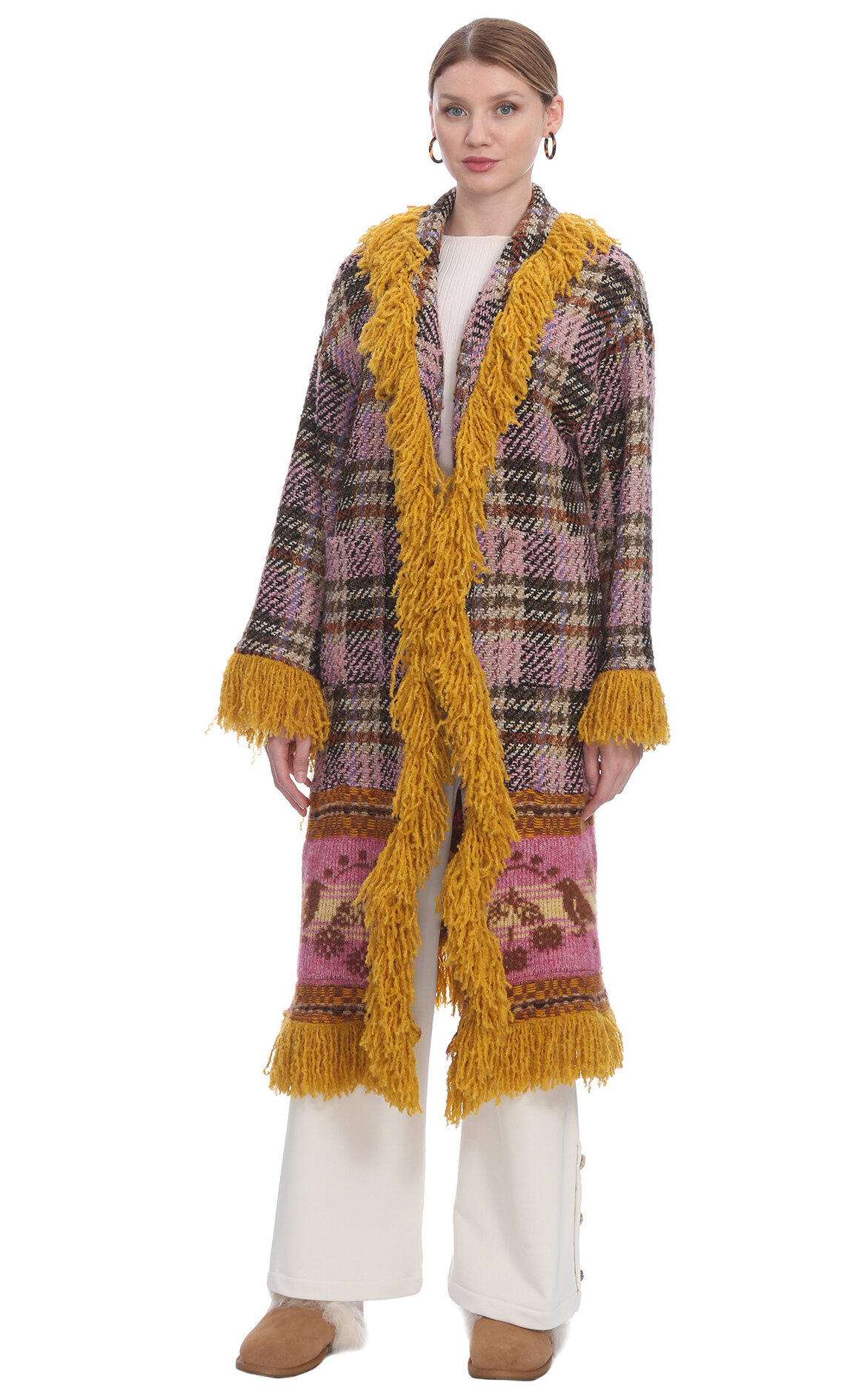 Akep-Akep Çok Renkli Ceket