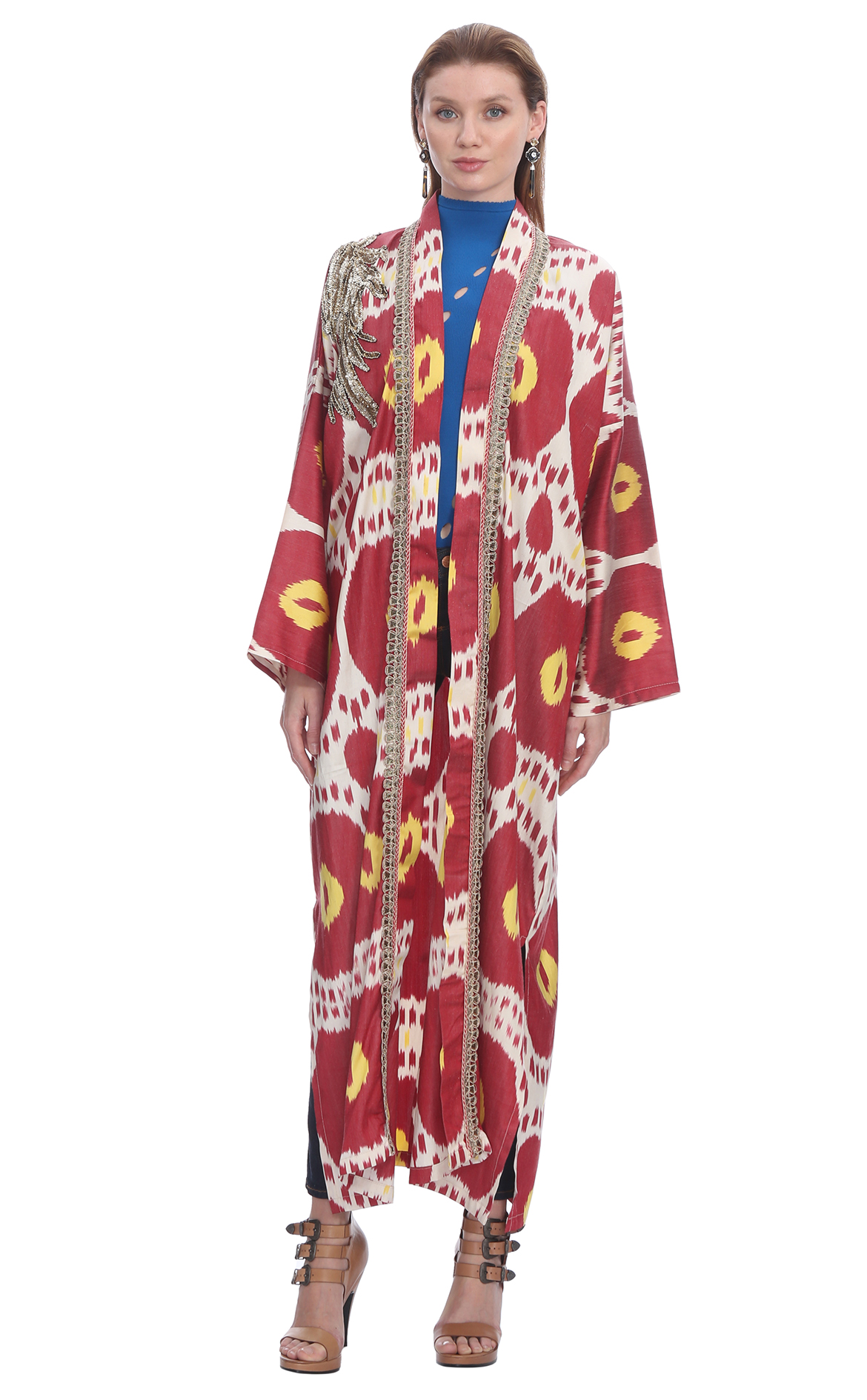 Haral Design-Haral Desing Çok Renkli Kaftan Haral Design-Haral Desing Çok Renkli Kaftan