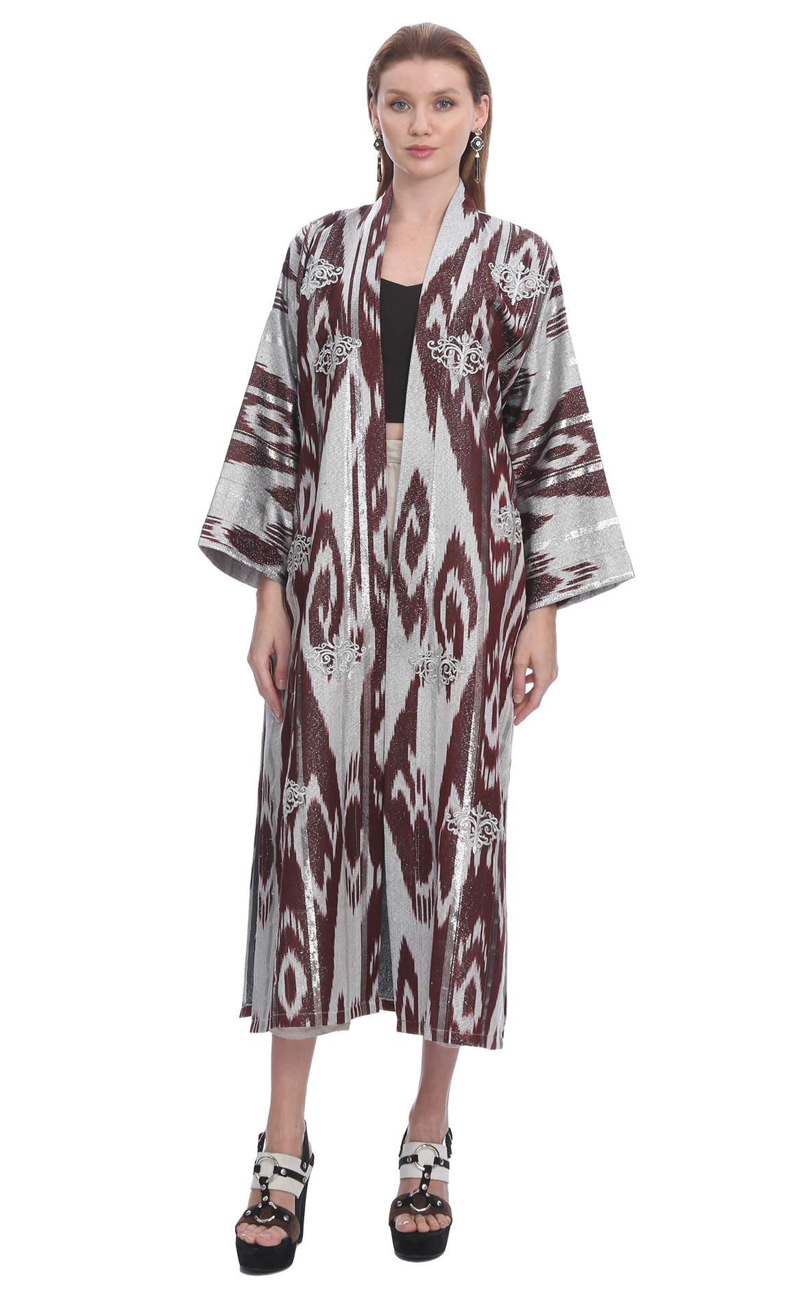 Haral Design-Haral Desing Kahverengi Kaftan Haral Design-Haral Desing Kahverengi Kaftan