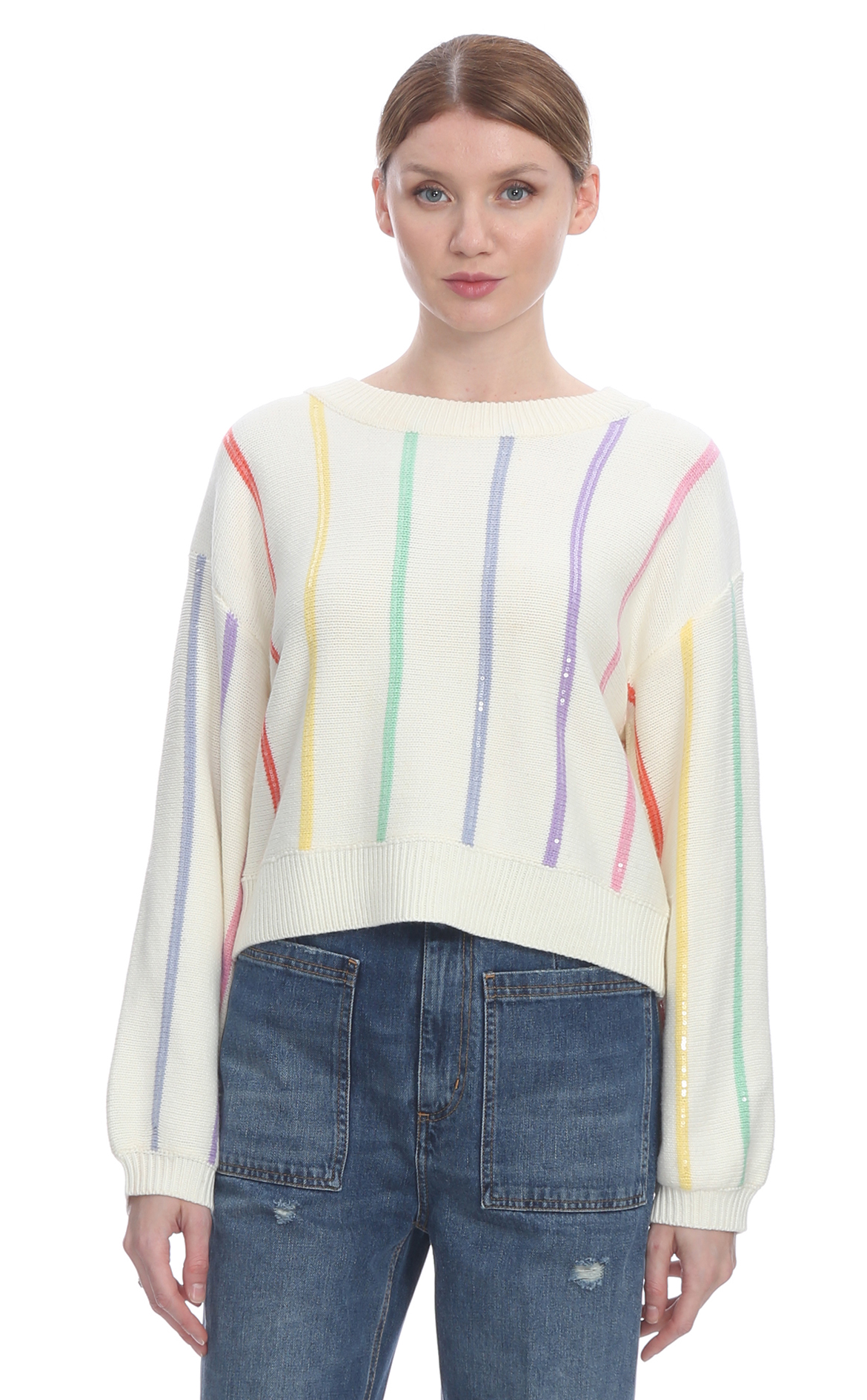 Olivia Rubin-Olivia Rubin Krem Rengi Triko Olivia Rubin-Olivia Rubin Krem Rengi Triko