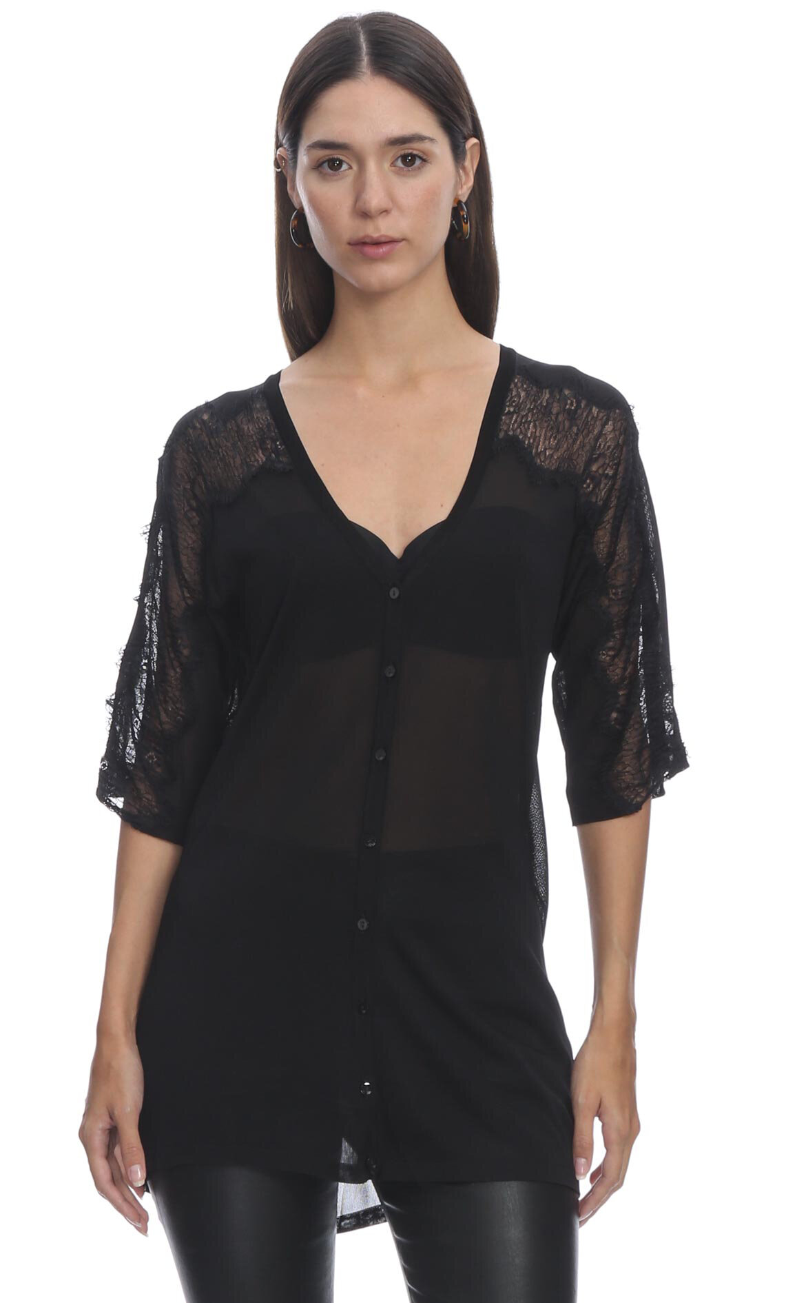 Blumarine-Bluemarine Siyah Hırka