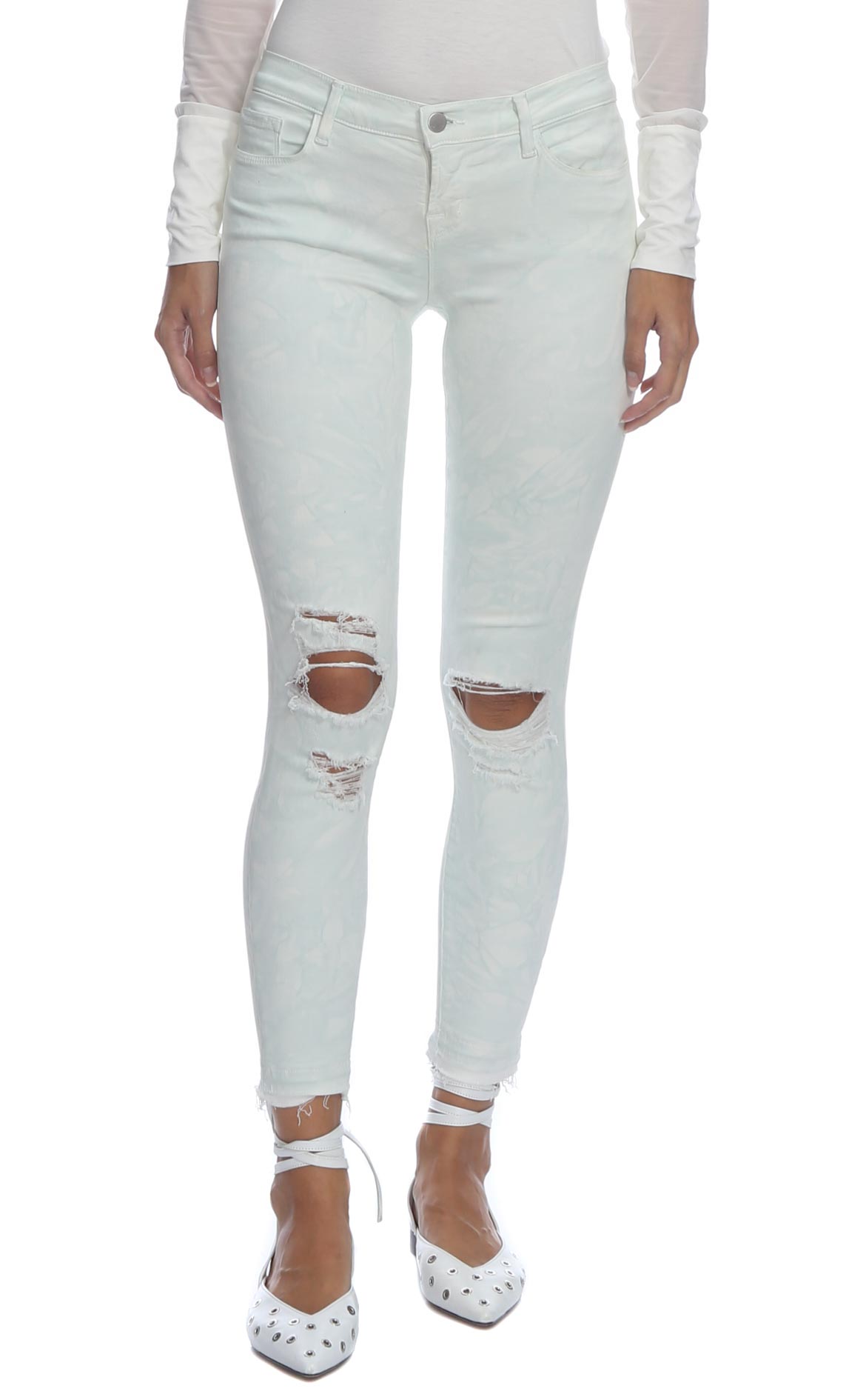 J Brand-J Brand Buz Mavisi Jean Pantolon J Brand-J Brand Buz Mavisi Jean Pantolon