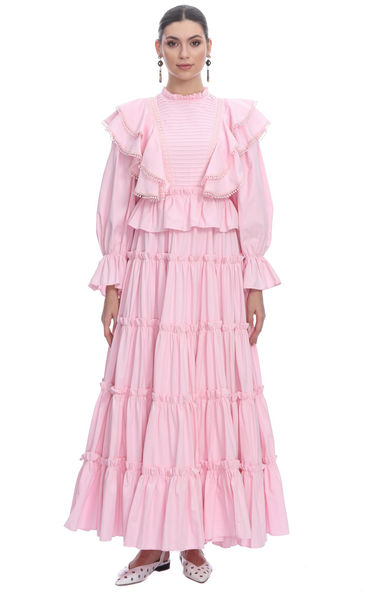 Miha Kadın Pembe Elbise MHAMH06.0179270-PINK - Brandroom