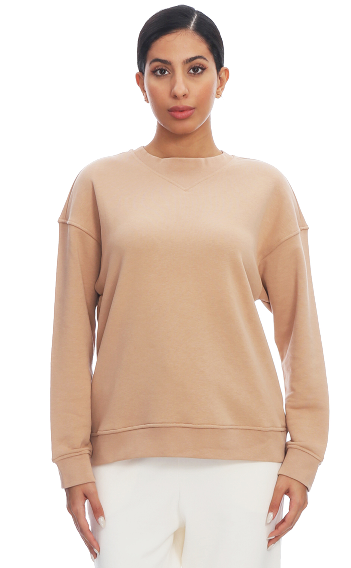 John Frank-John Frank Bej Sweatshirt John Frank-John Frank Bej Sweatshirt