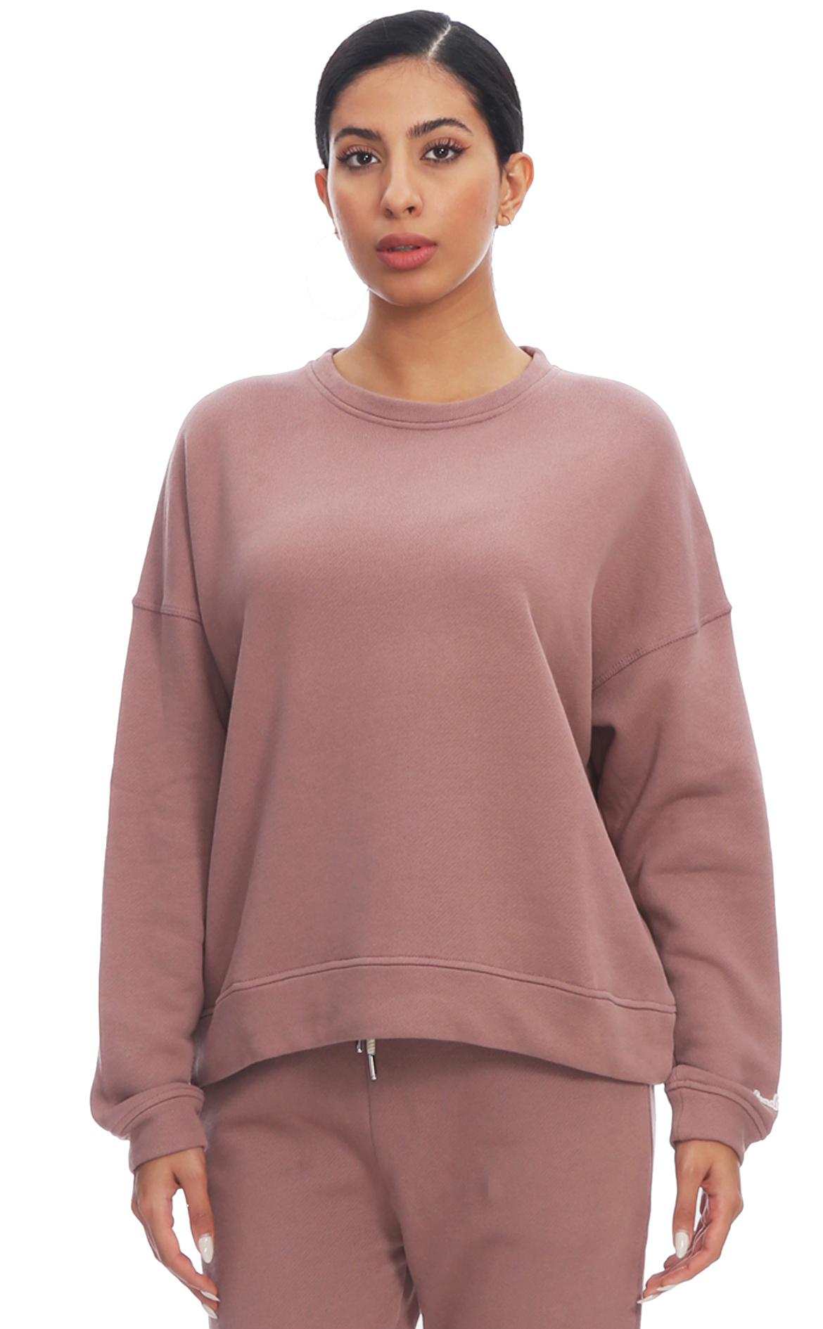 John Frank-John Frank Gül Kurusu Sweatshirt John Frank-John Frank Gül Kurusu Sweatshirt