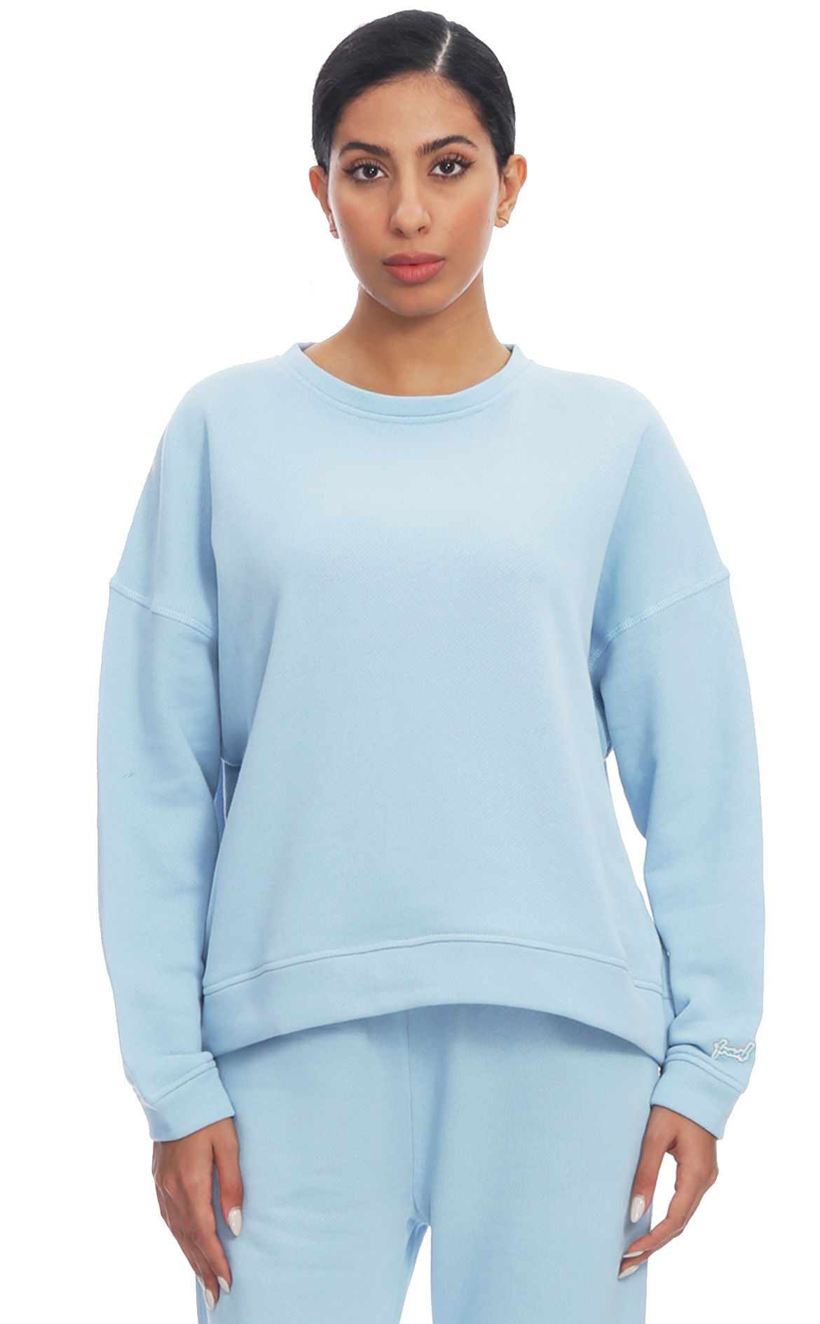 John Frank-John Frank Mavi Sweatshirt John Frank-John Frank Mavi Sweatshirt