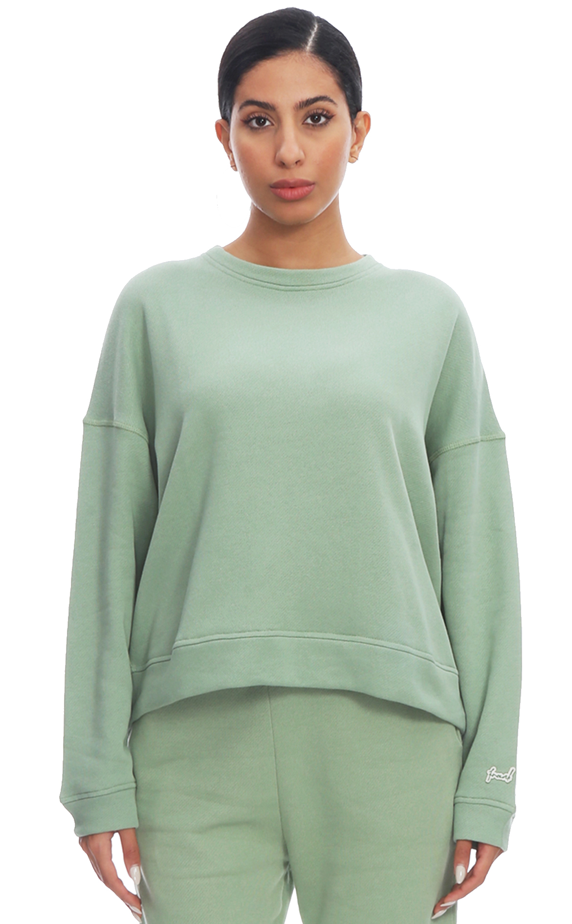 John Frank-John Frank Yeşil Sweatshirt John Frank-John Frank Yeşil Sweatshirt