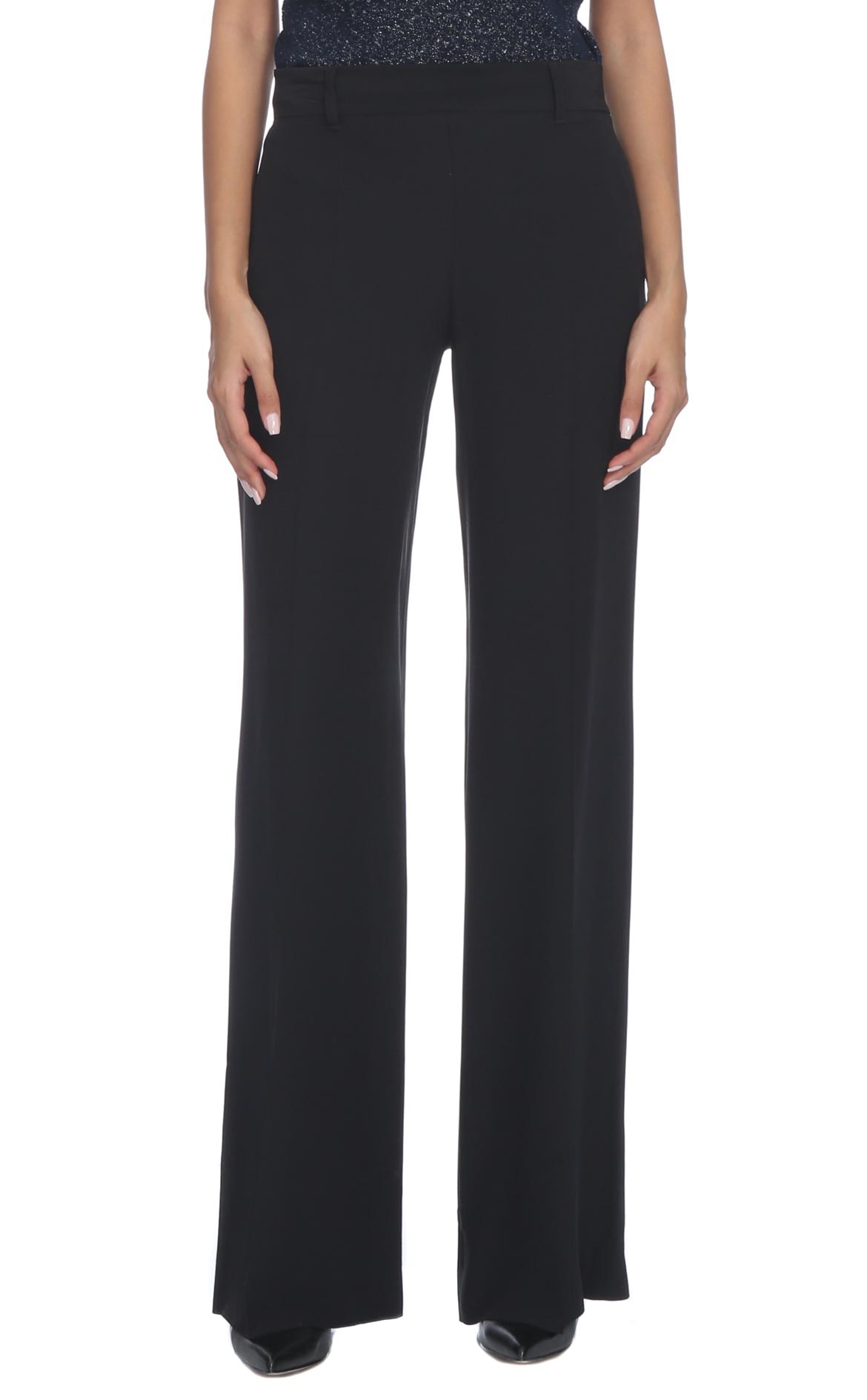 Alberta Ferretti -Alberta Ferretti Siyah Pantolon