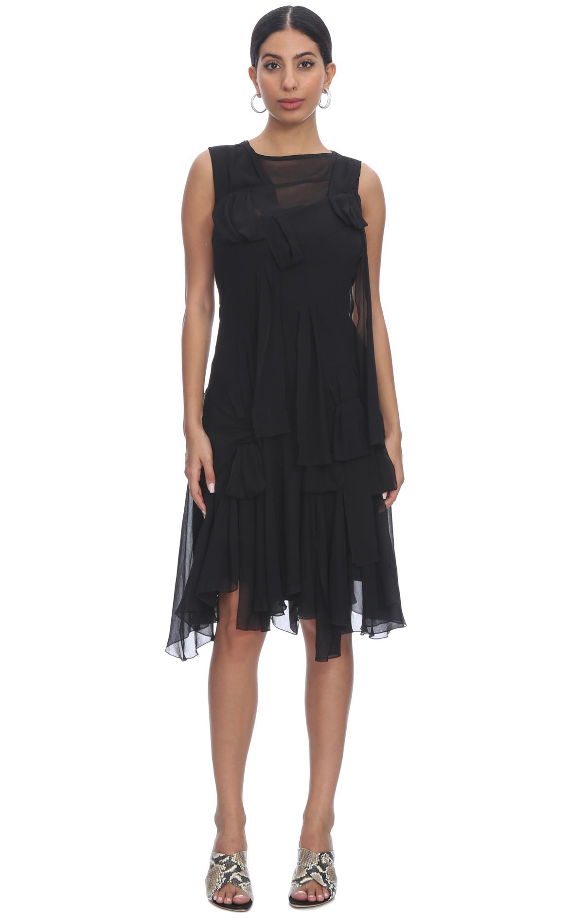 Nina Ricci-Nina Ricci Siyah Elbise Nina Ricci-Nina Ricci Siyah Elbise