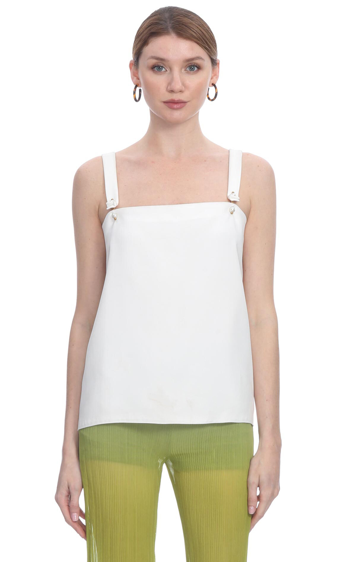 Lanvin-Lanvin Ekru Bluz Lanvin-Lanvin Ekru Bluz