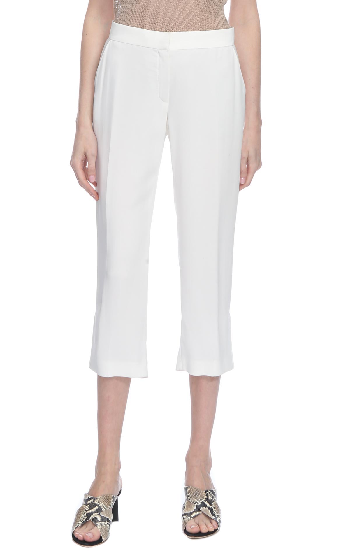 Lanvin-Lanvin Ekru Pantolon Lanvin-Lanvin Ekru Pantolon