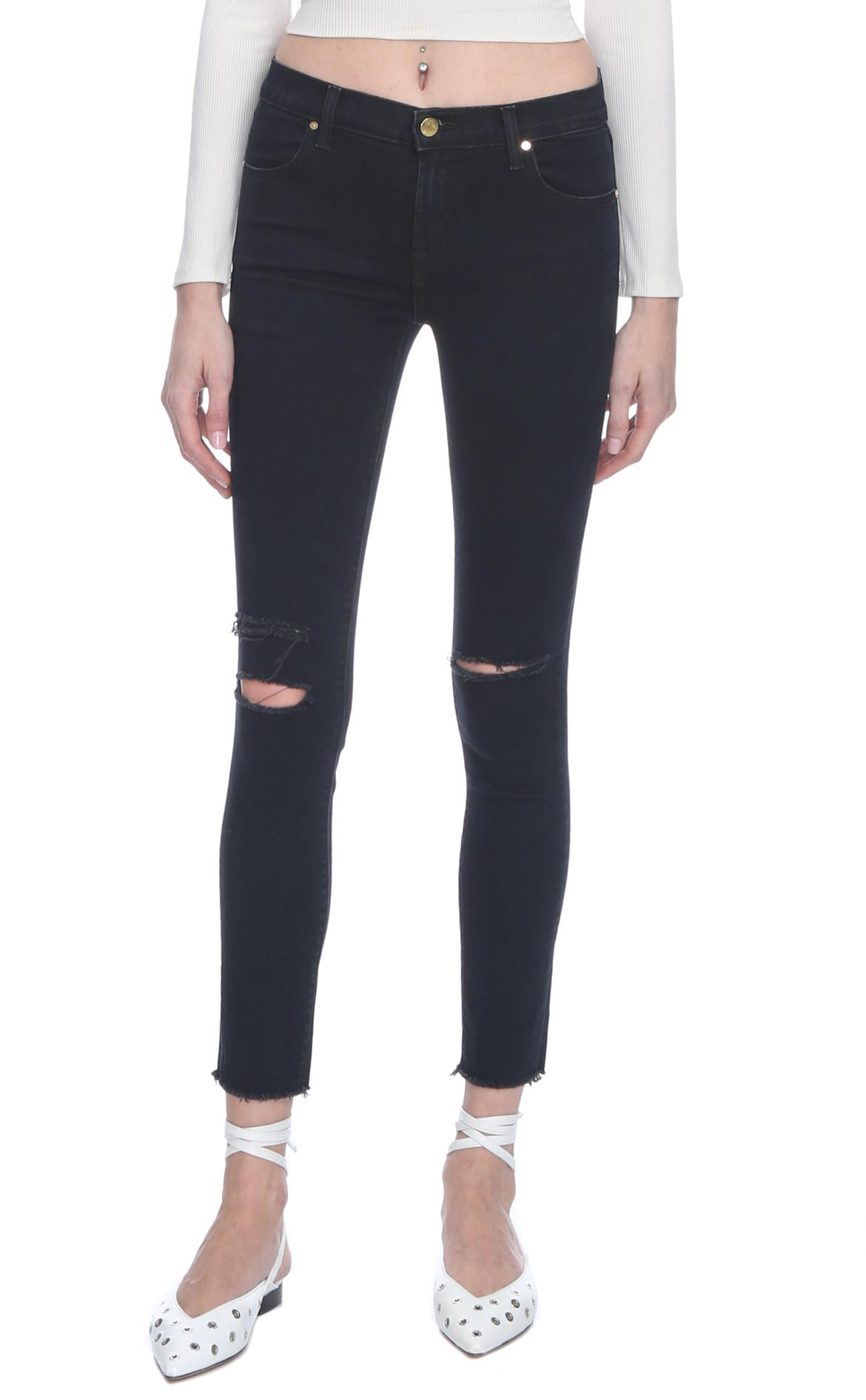 J Brand-J Brand Lacivert Jean Pantolon J Brand-J Brand Lacivert Jean Pantolon