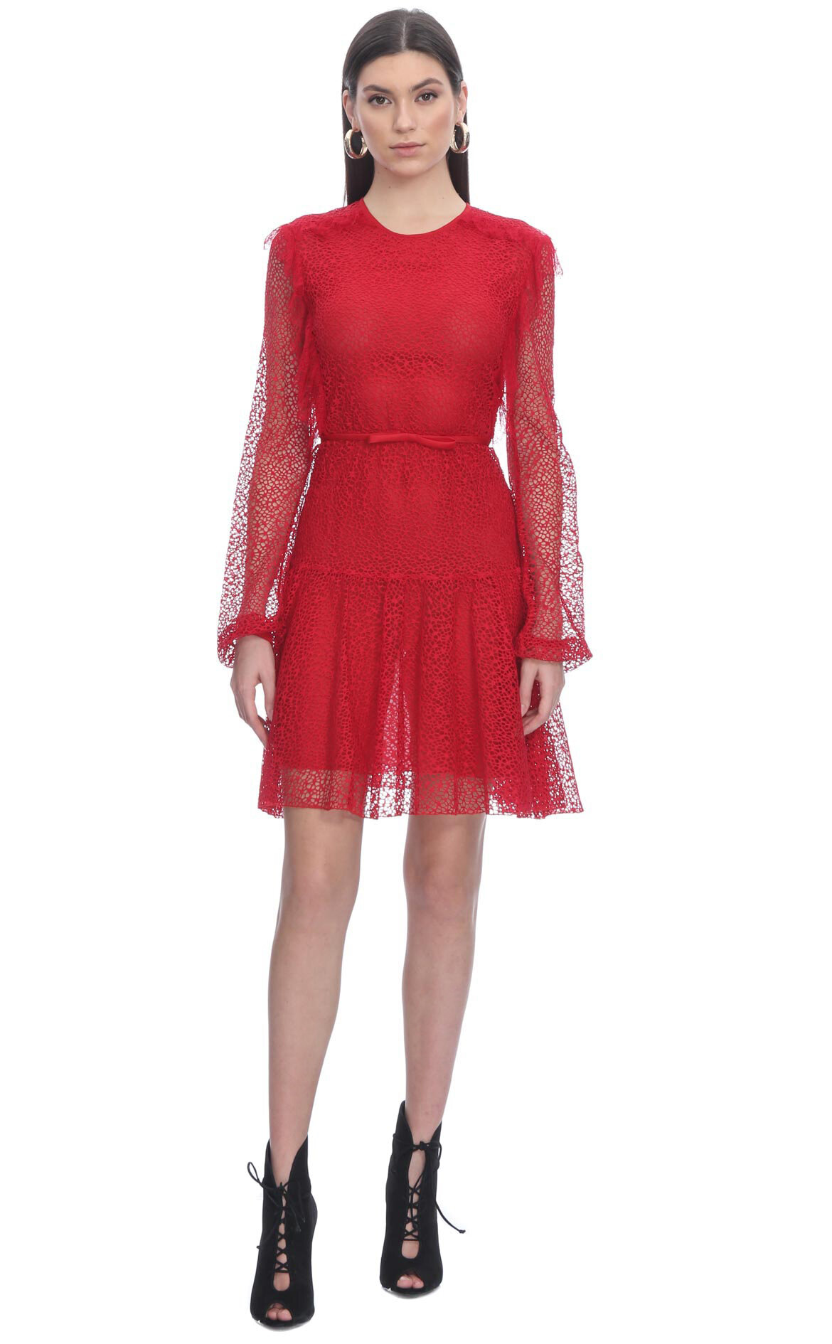 Giambattista Valli-Giambattista Valli Kırmızı Elbise