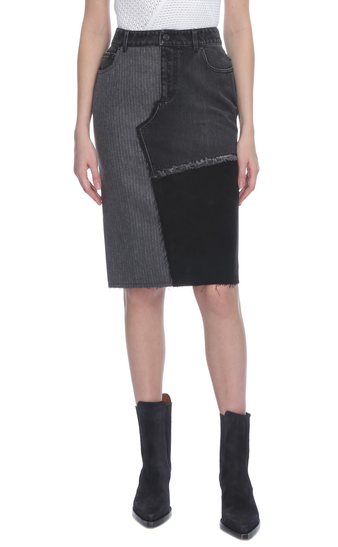 Tom Ford-Tom Ford Siyah Jean Etek Tom Ford-Tom Ford Siyah Jean Etek