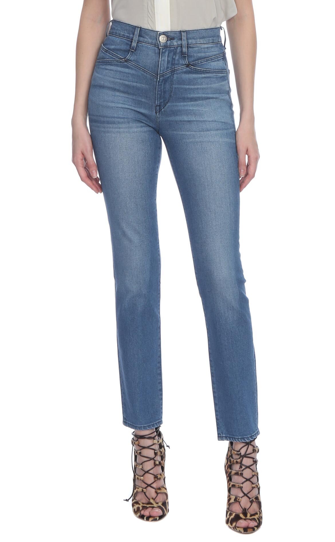 3X1-3X1 Mavi Jean Pantolon