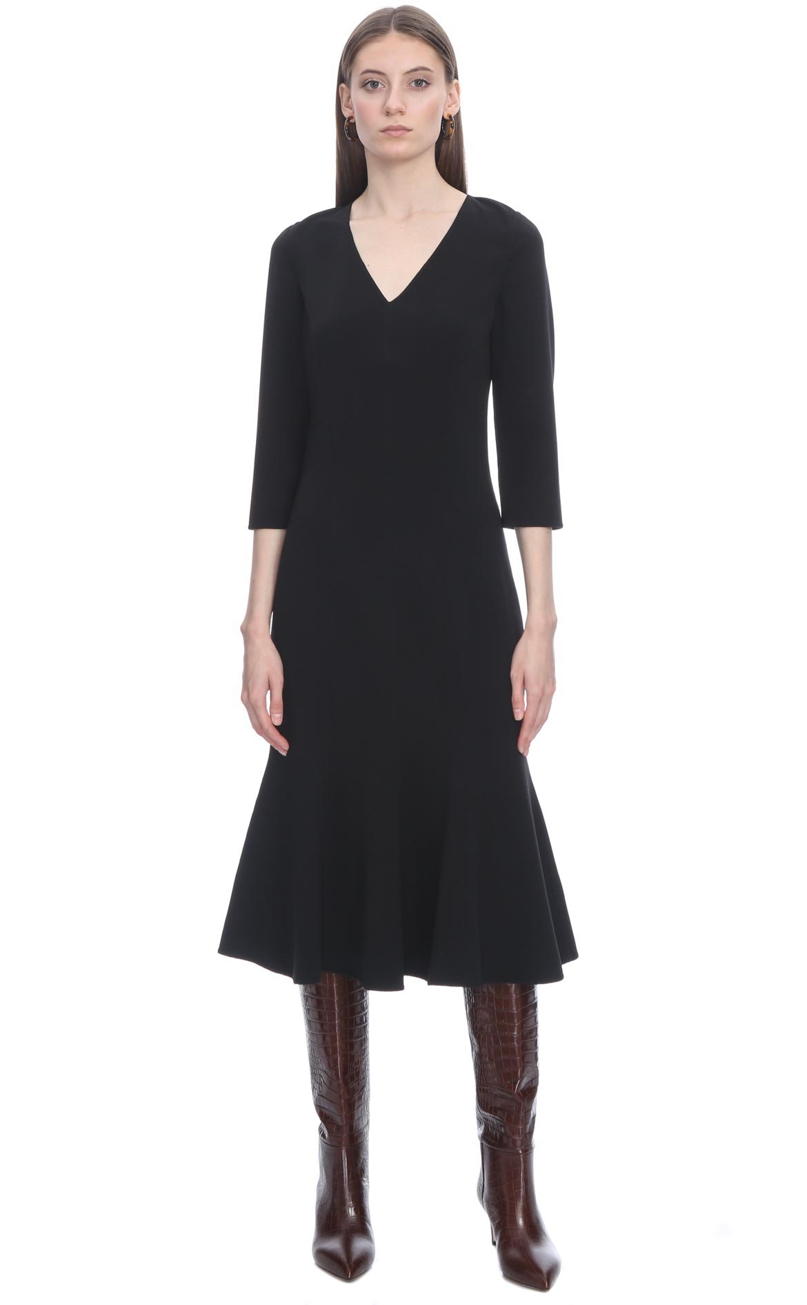 Michael Kors Collection-Michael Kors Collection Siyah Elbise Michael Kors Collection-Michael Kors Collection Siyah Elbise