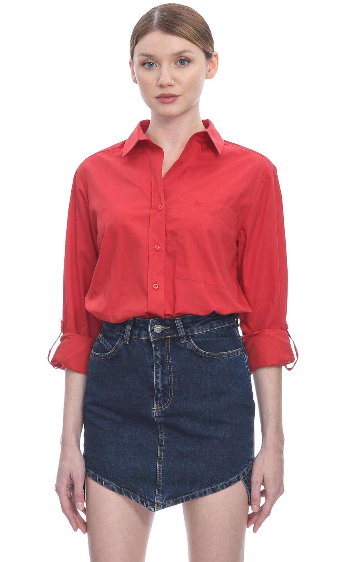 Posh&Co-Pos&Co Kırmızı T-Shirt