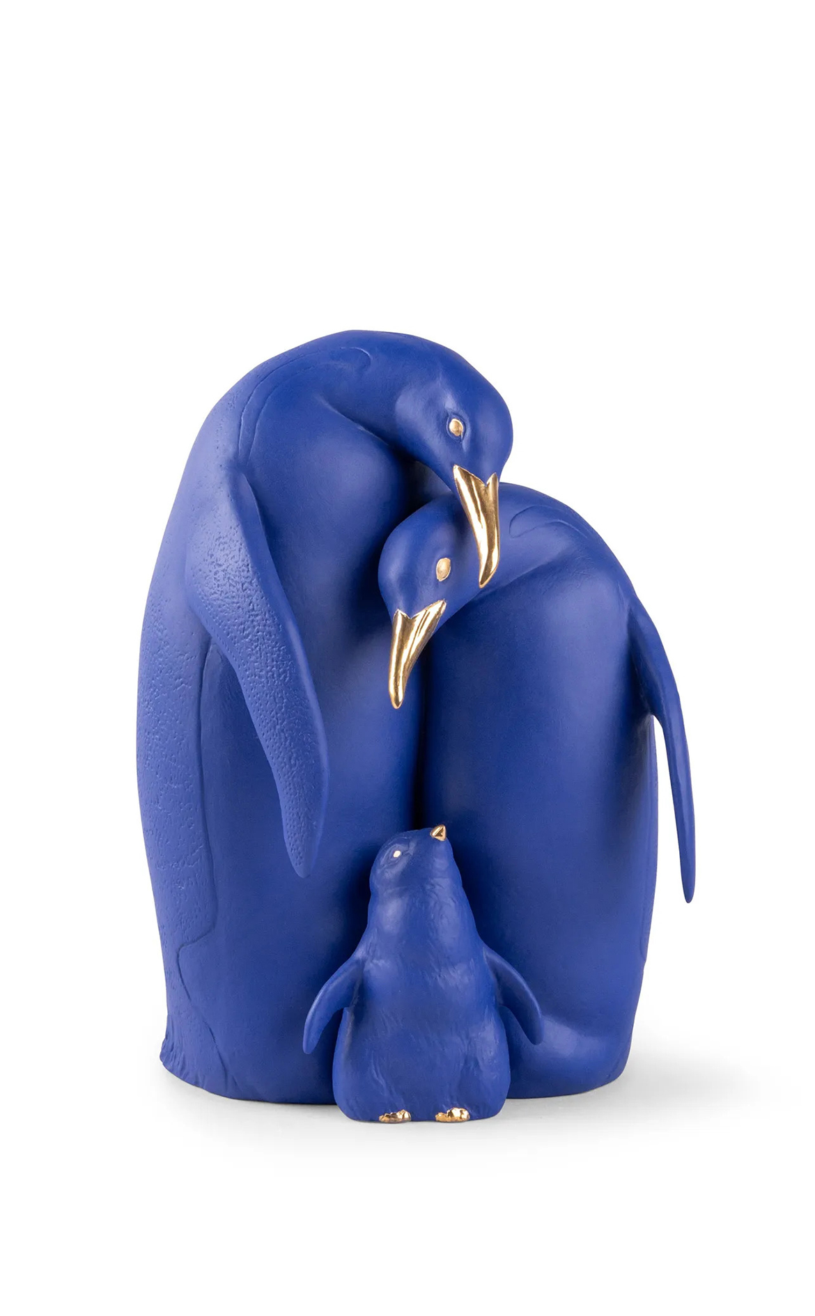 Lladro-Penguen Ailesi Mavi Altın  (Limited Edition 500 pcs) Lladro-Penguen Ailesi Mavi Altın  (Limited Edition 500 pcs)