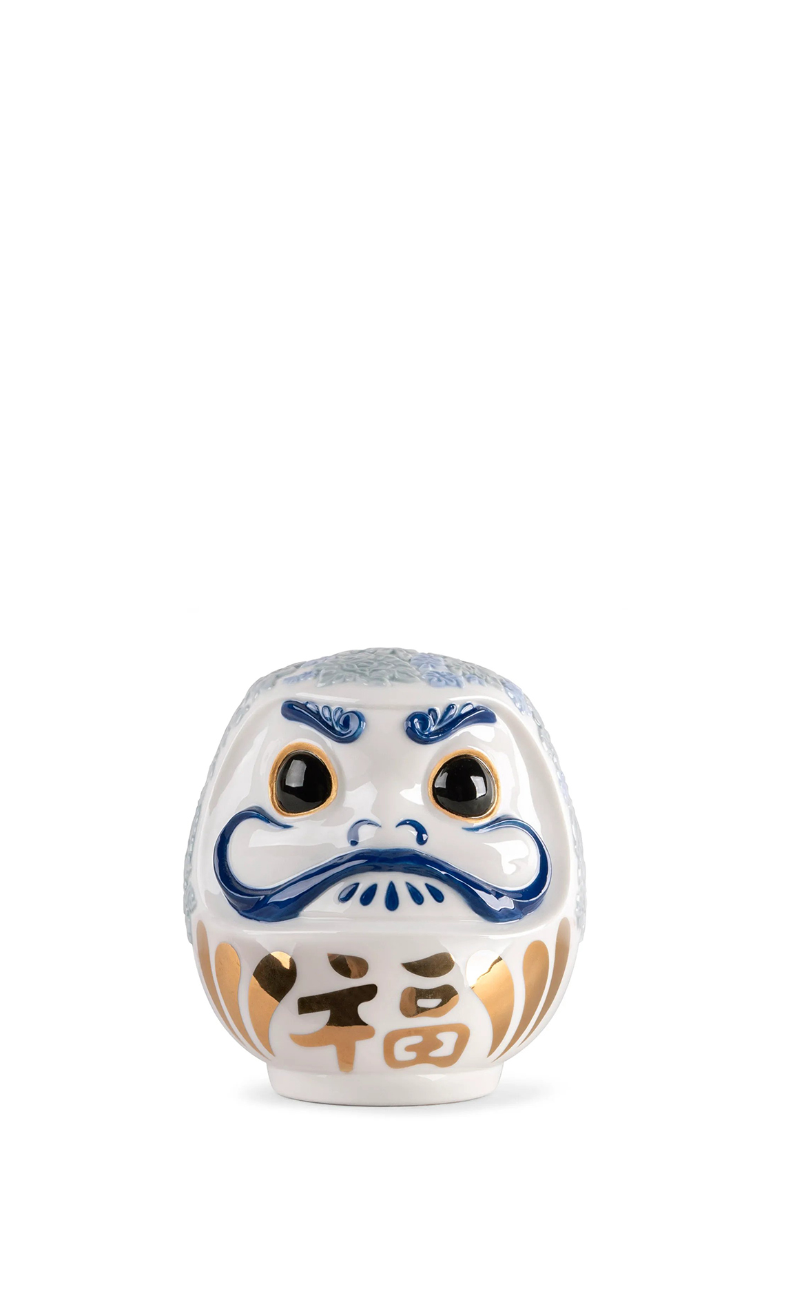 Lladro-Daruma Obje Mavi Lladro-Daruma Obje Mavi