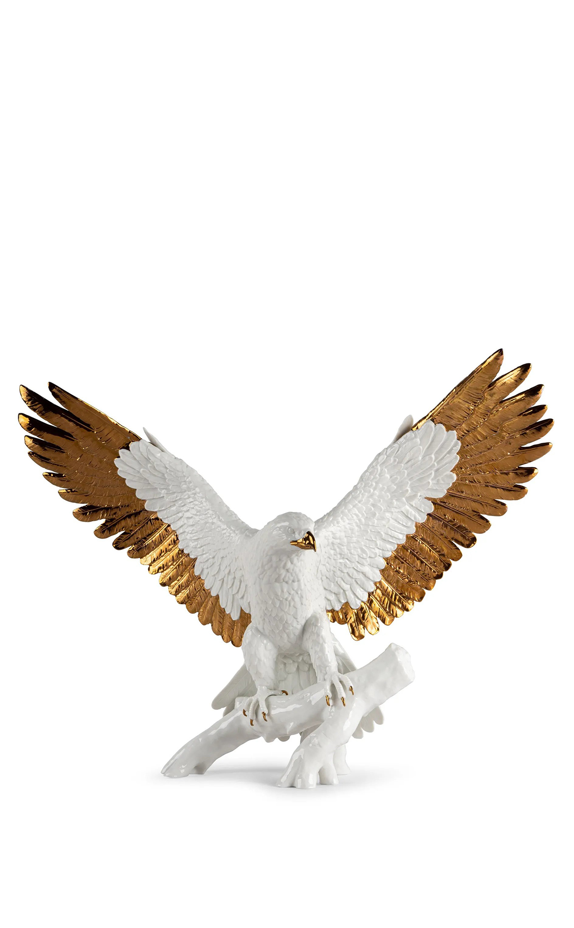 Lladro-Özgürlük Kartalı Heykeli Beyaz Bakır Lladro-Özgürlük Kartalı Heykeli Beyaz Bakır