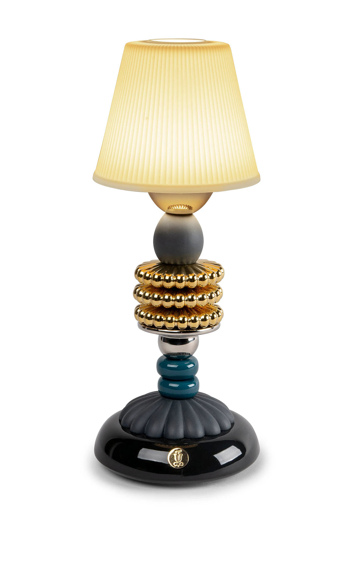 Lladro-Firefly Kablosuz Şarjlı Abajur Siyah, Gold Lladro-Firefly Kablosuz Şarjlı Abajur Siyah, Gold