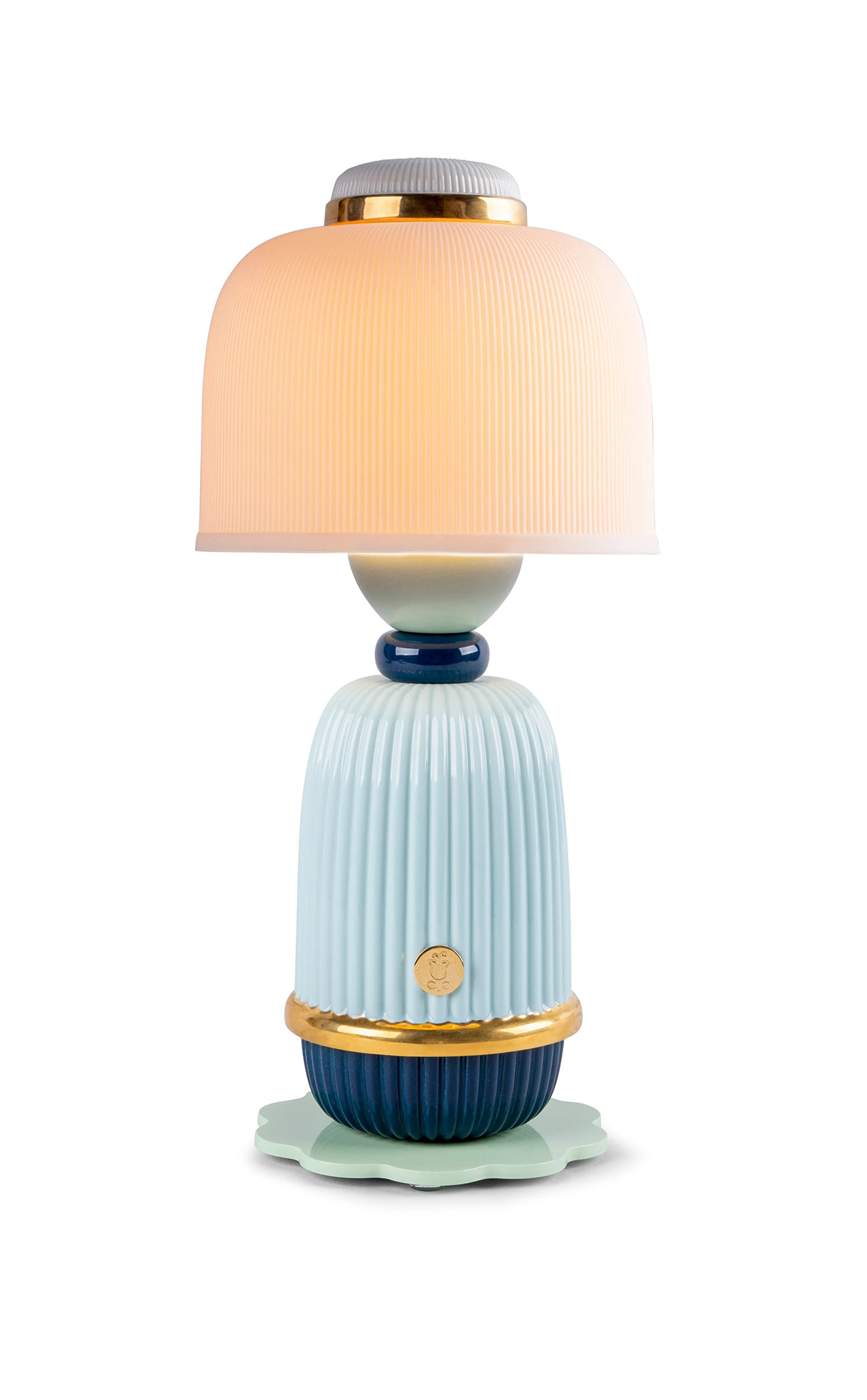 Lladro-Kokeshi Kablosuz Şarjlı Abajur Mavi Lladro-Kokeshi Kablosuz Şarjlı Abajur Mavi