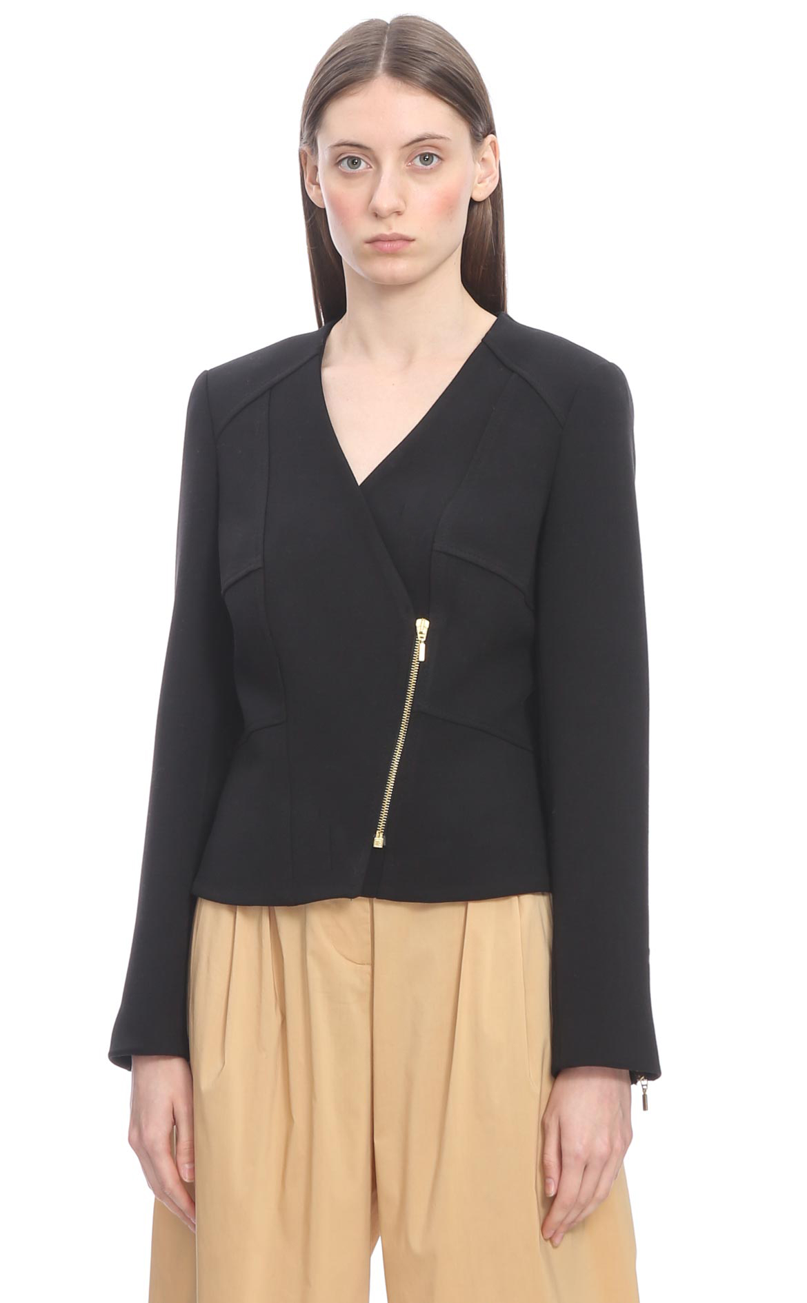 Cara Lotti Kadın Siyah Ceket CLT68341-BLACK - Brandroom