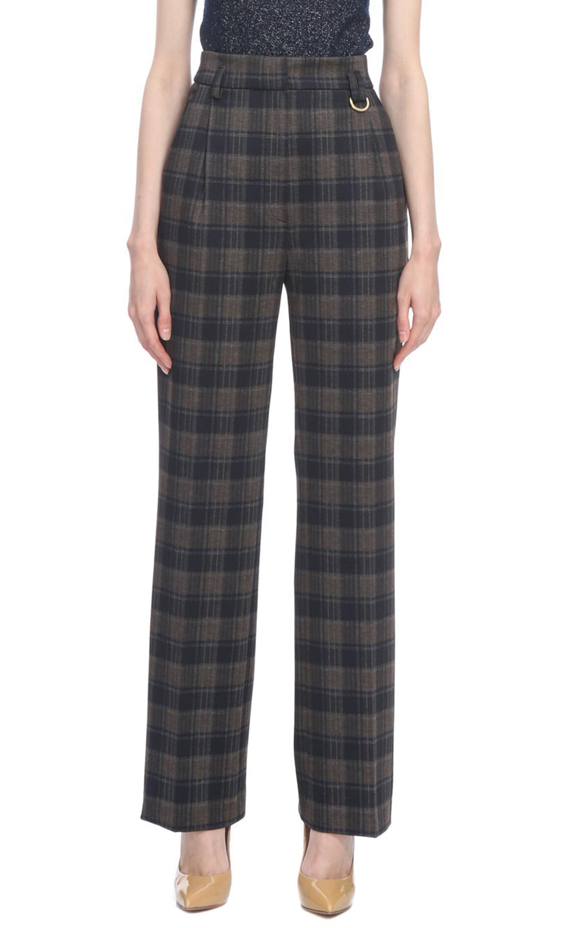 Cara Lotti-Cara Lotti Lacivert Pantolon