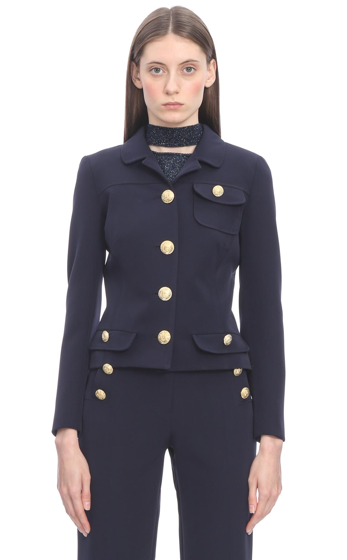 Cara Lotti-Cara Lotti Lacivert Ceket