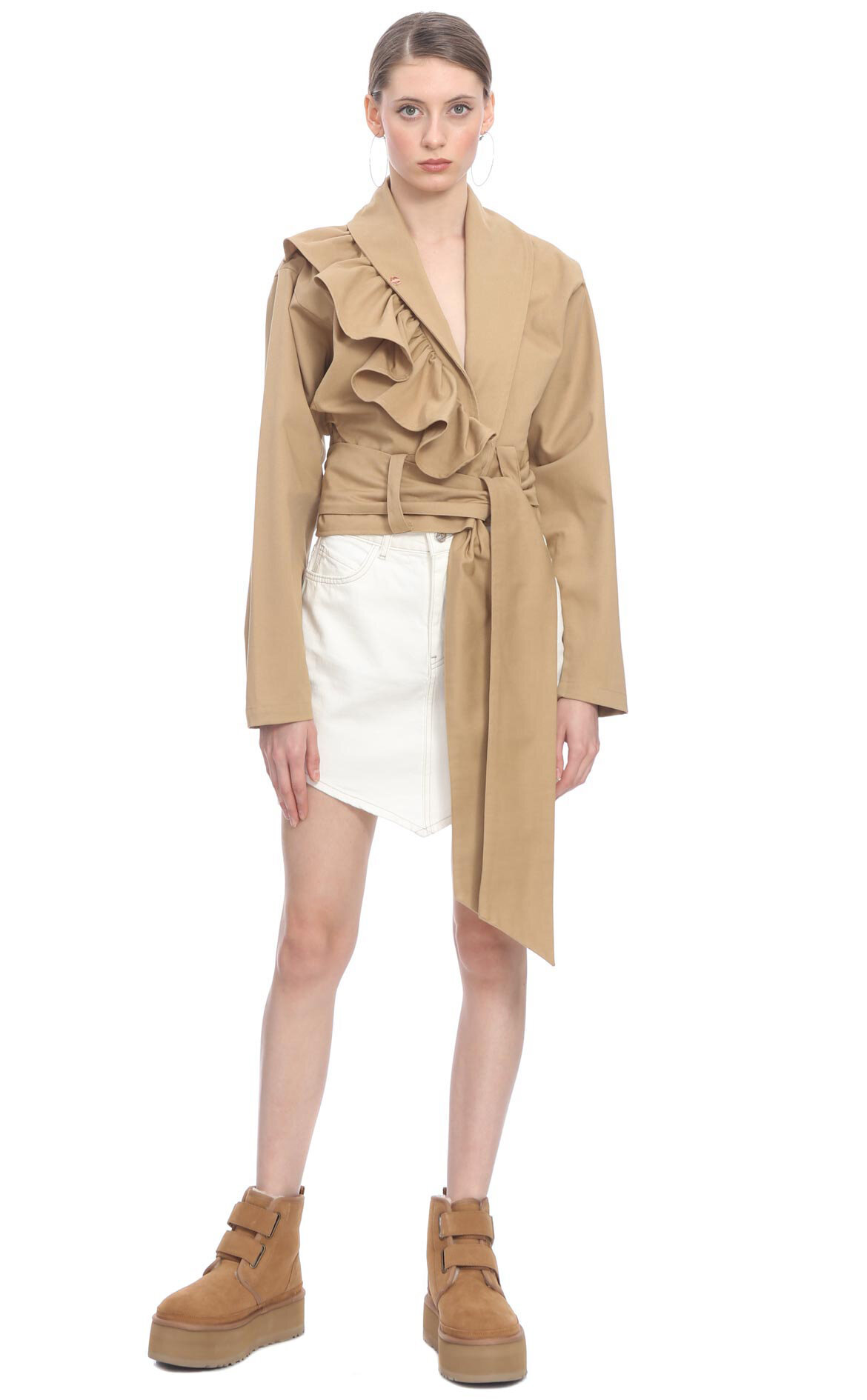 Hello Donne-Hello Donne Kahverengi Ceket