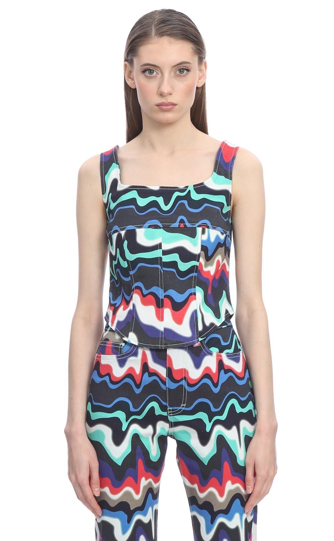 Ace Nayman-Ace Nayman Crop Top