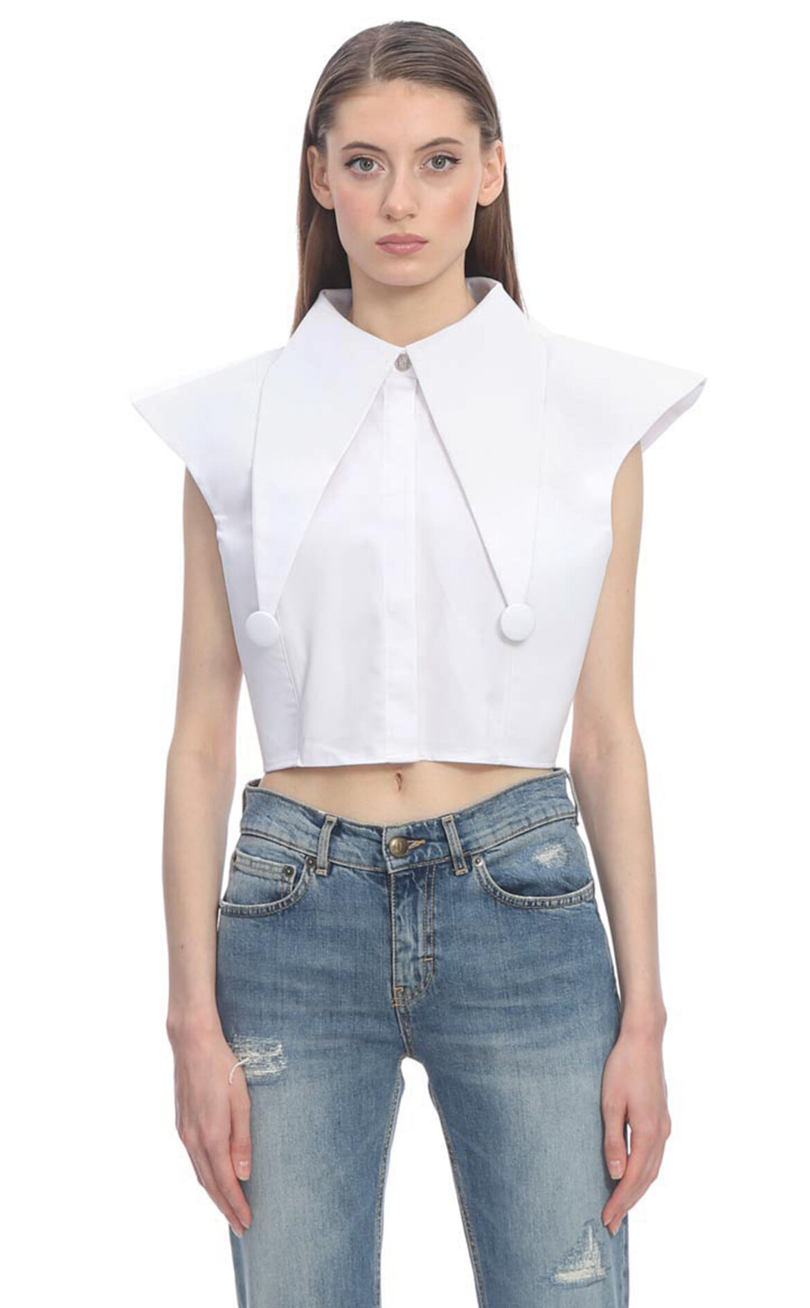 K Koncept-K Koncept Beyaz Gömlek