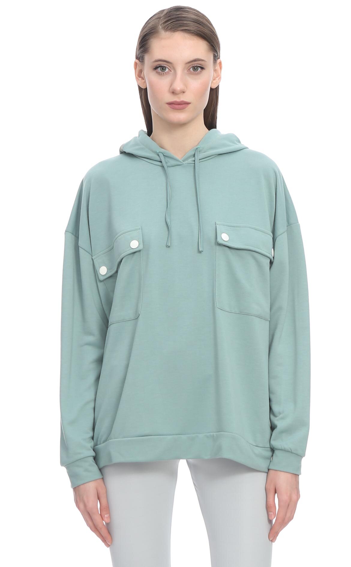 Ryder Act-Rayder Act Yeşil Sweatshirt Ryder Act-Rayder Act Yeşil Sweatshirt