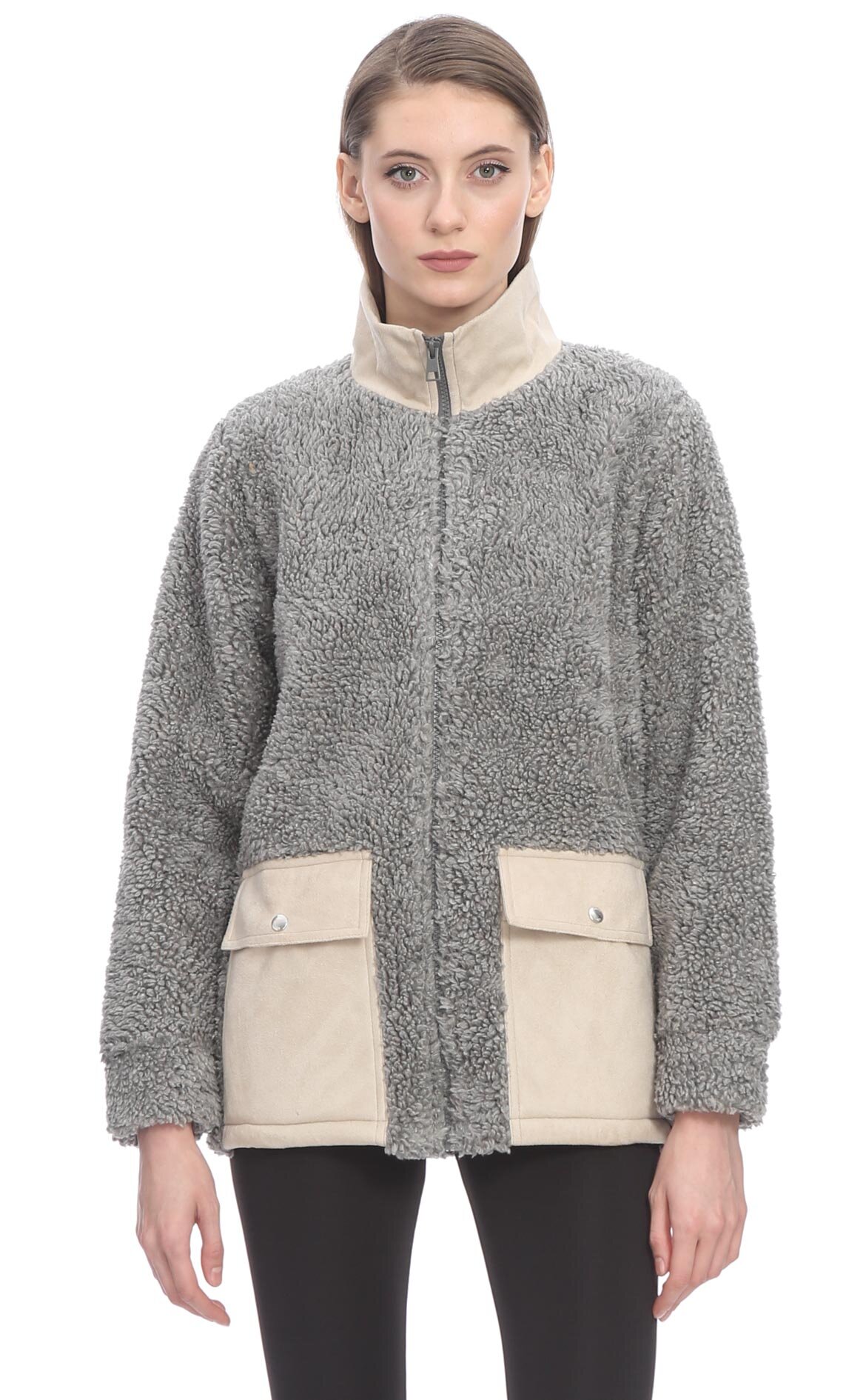 Bassigue-Bassigue Gri Ceket Bassigue-Bassigue Gri Ceket