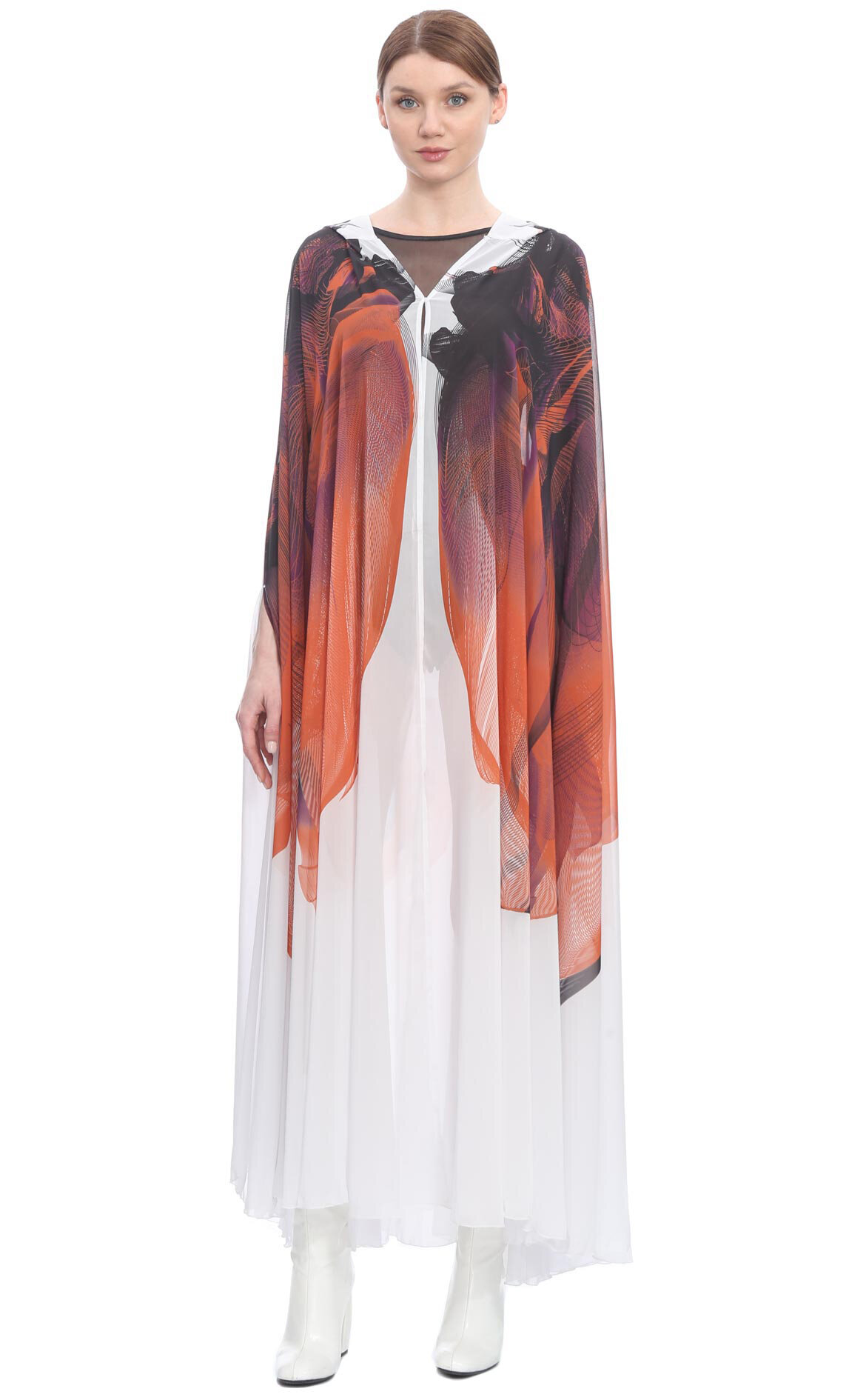 Belma Tvico-Belma Tvico Çok Renkli Abaya