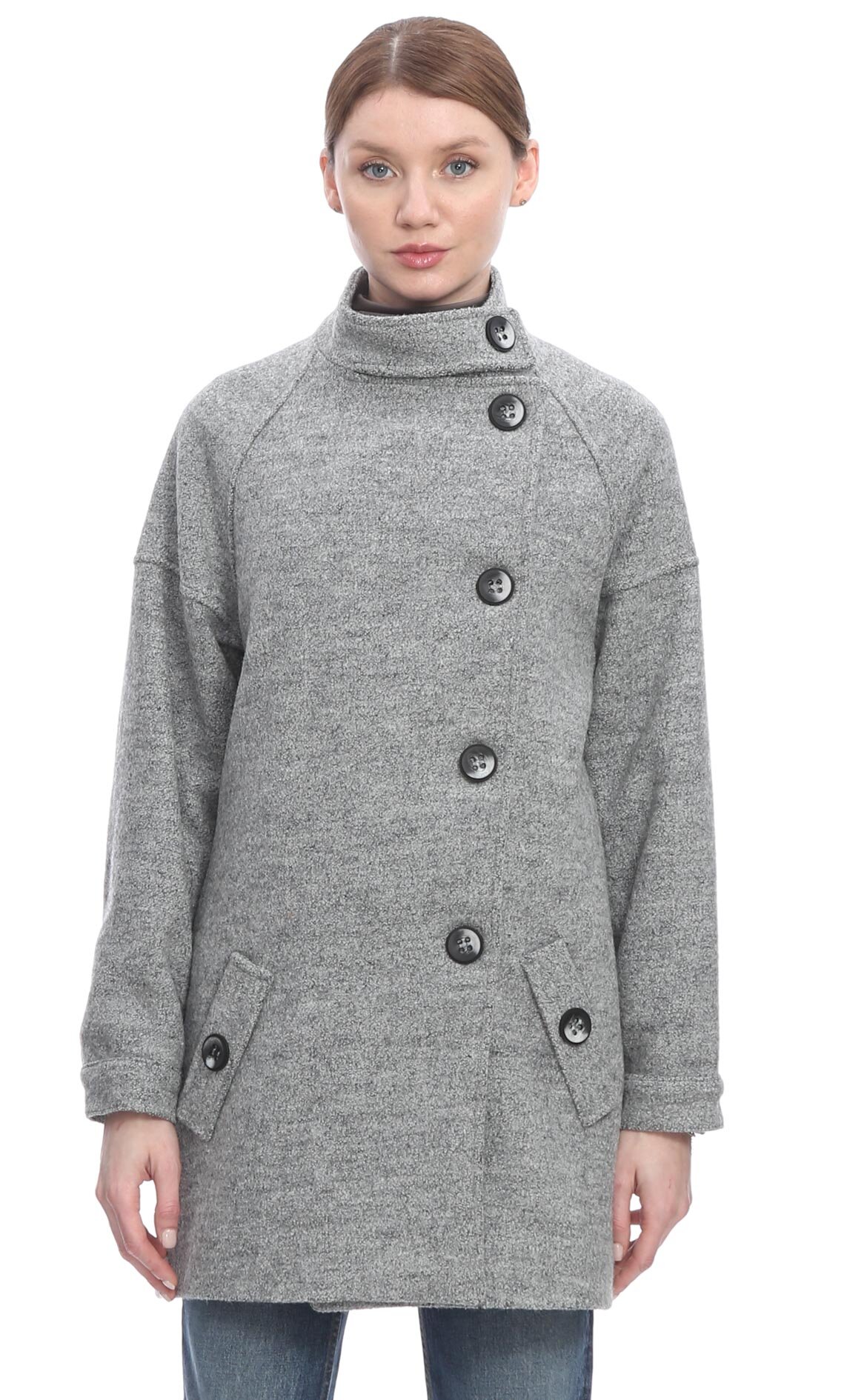 Just Lıke You-Just Like You Gri Kaban