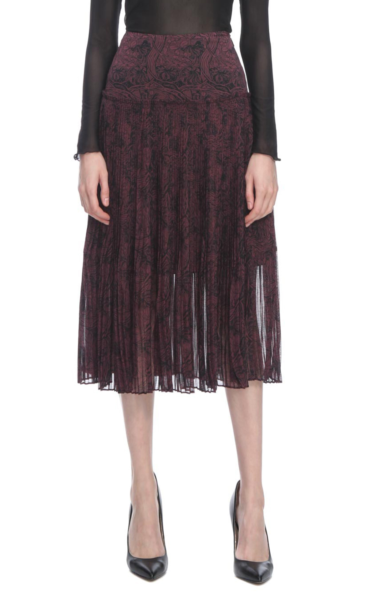 Ted Baker Kadın Mor Etek TEDWMS-EMMILIABLAC-BLACK - Brandroom