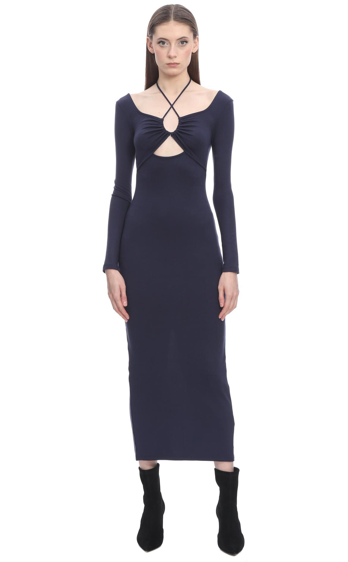 Auric-Auric Lacivert Elbise Auric-Auric Lacivert Elbise