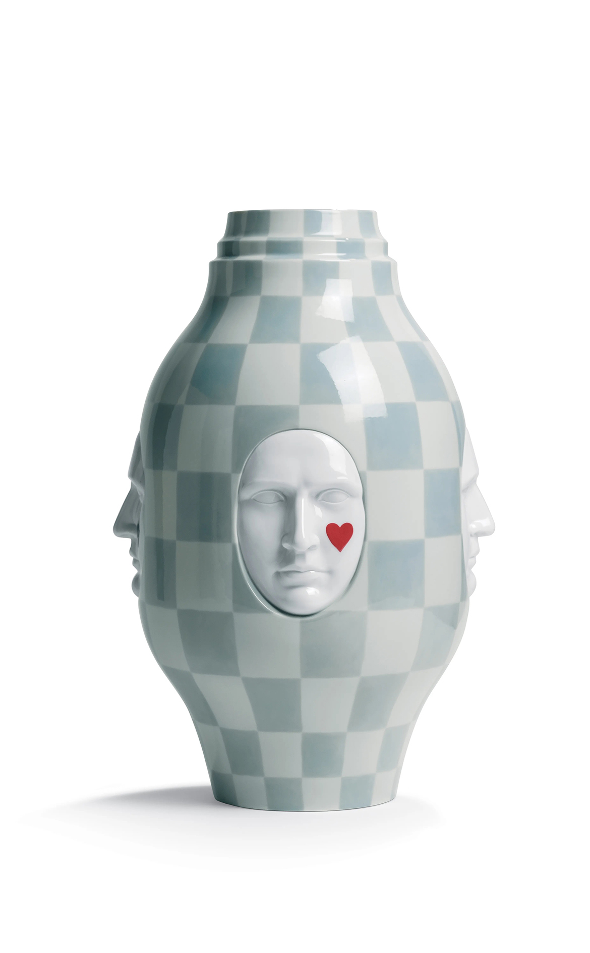 Lladro-Sohbet Mavi Vazo Lladro-Sohbet Mavi Vazo