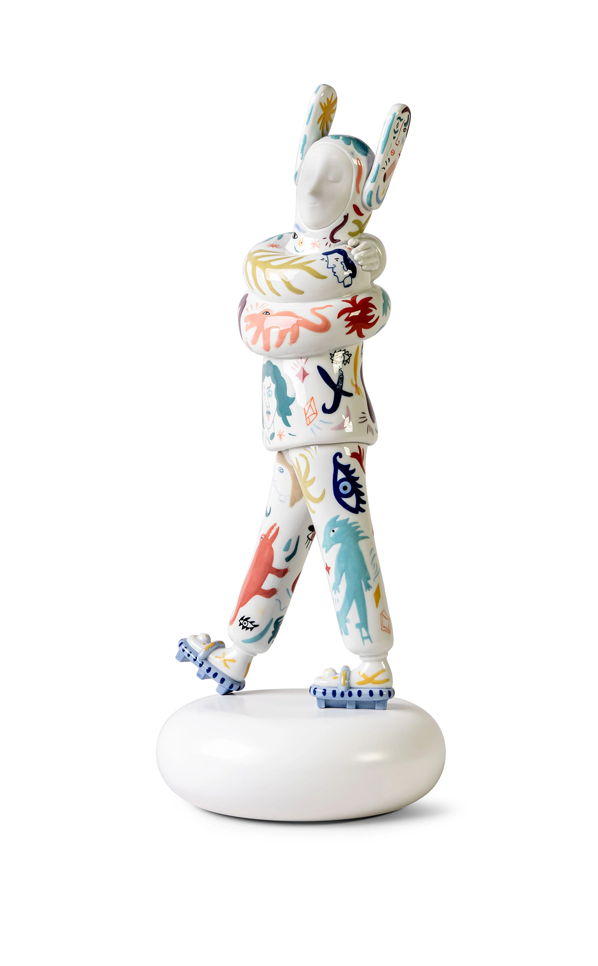 Lladro-Kucaklaşma  Heykel (Limited Edition 500 pcs) Lladro-Kucaklaşma  Heykel (Limited Edition 500 pcs)