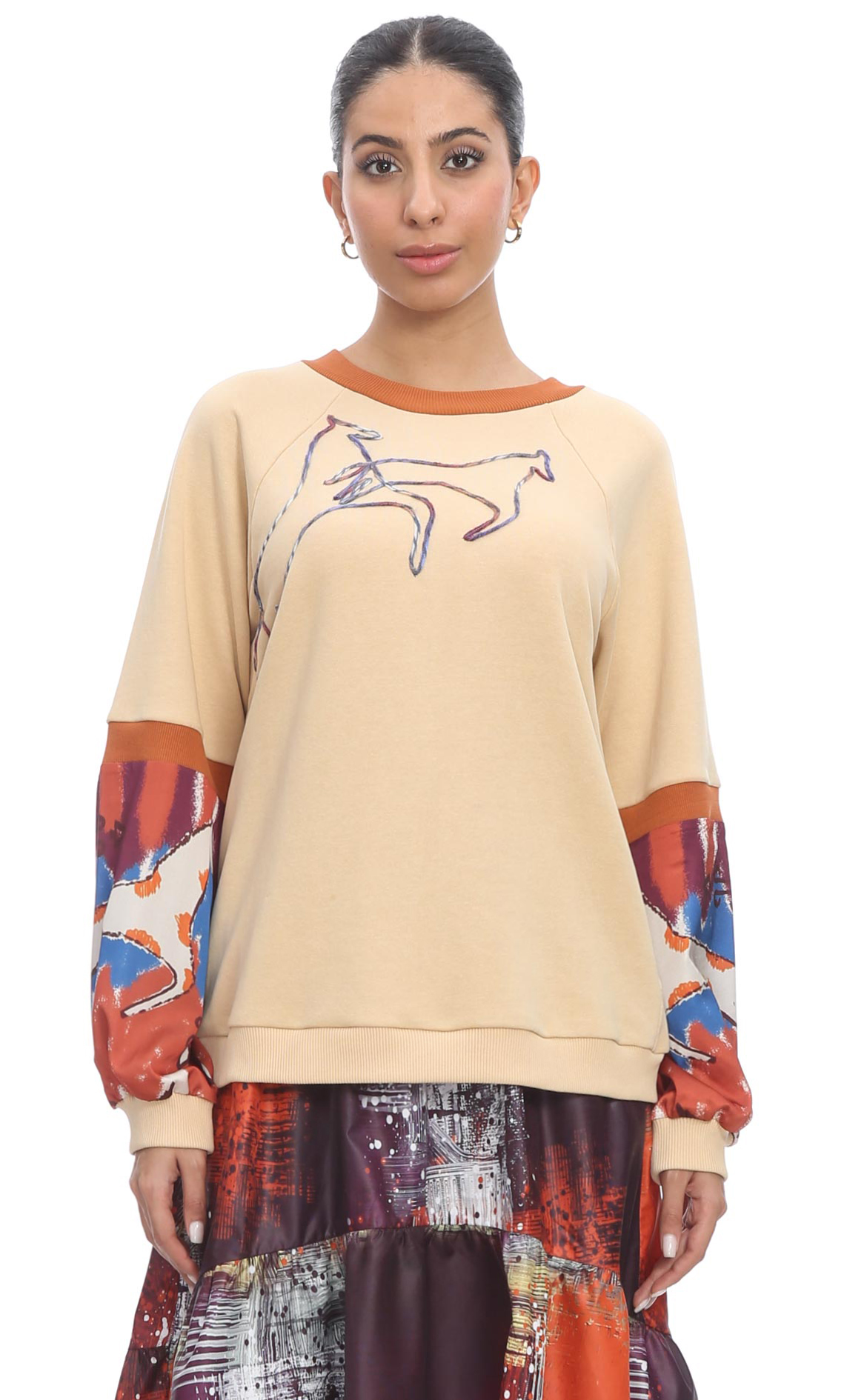 Lalipop Design-Lalipop Design Çok Renkli Sweatshirt Lalipop Design-Lalipop Design Çok Renkli Sweatshirt