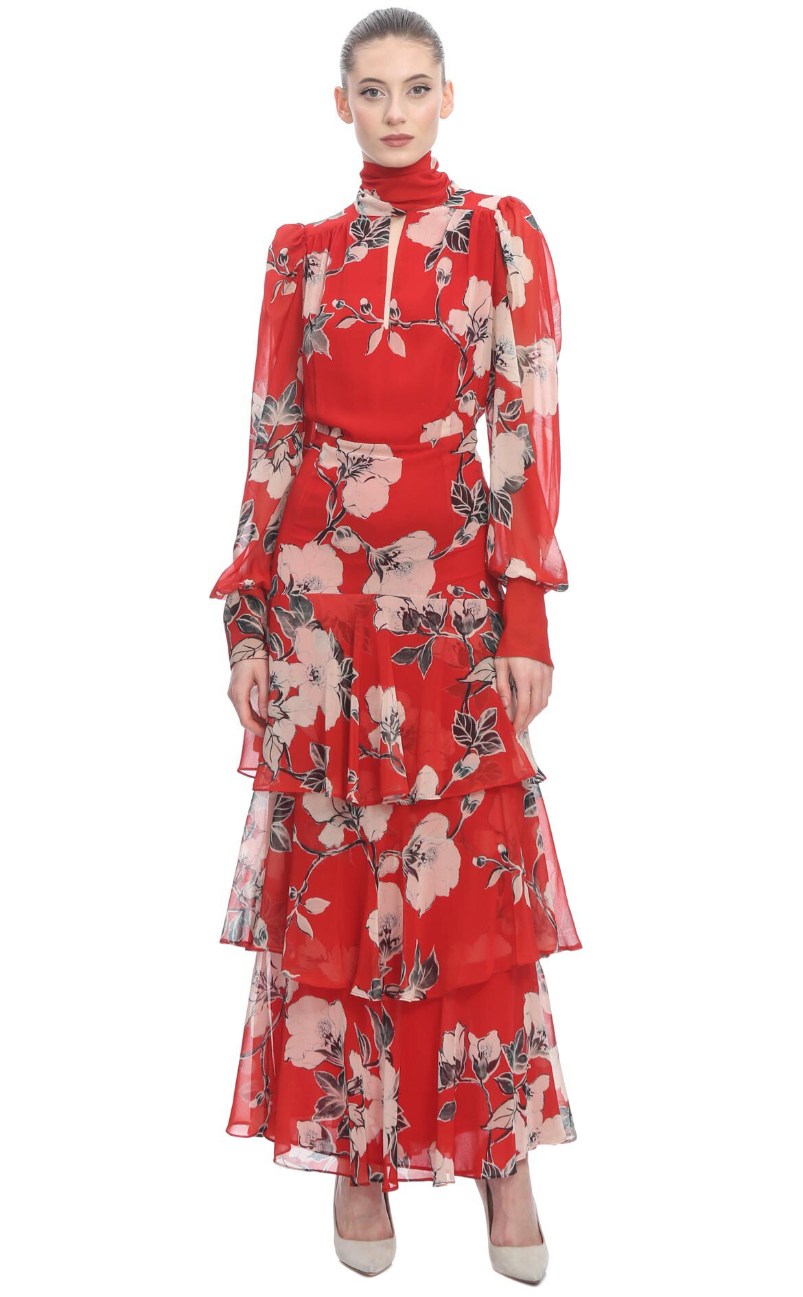 Exquise-Exquise Kırmızı Elbise Exquise-Exquise Kırmızı Elbise