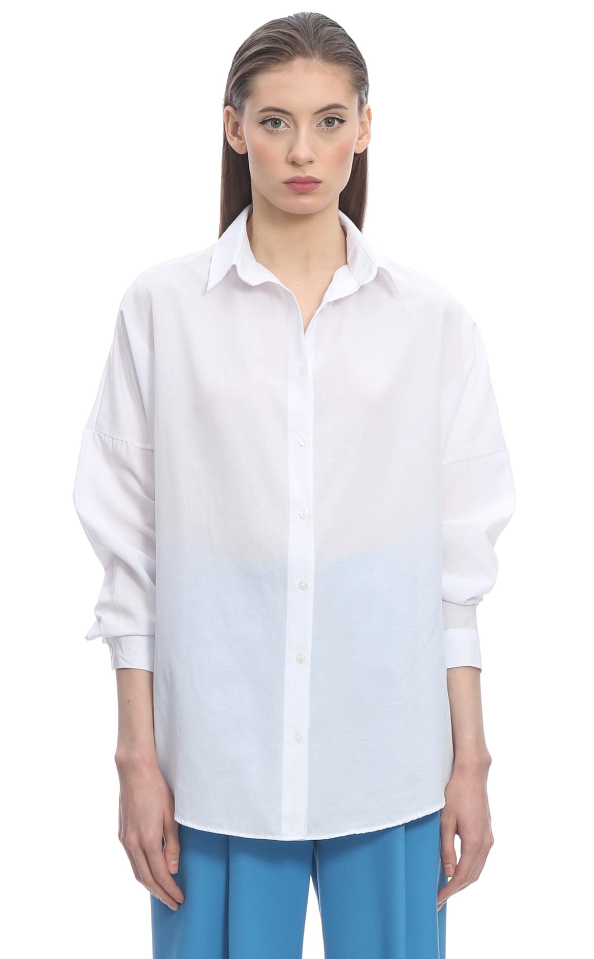 Aeedam-Aeedam Beyaz Gömlek