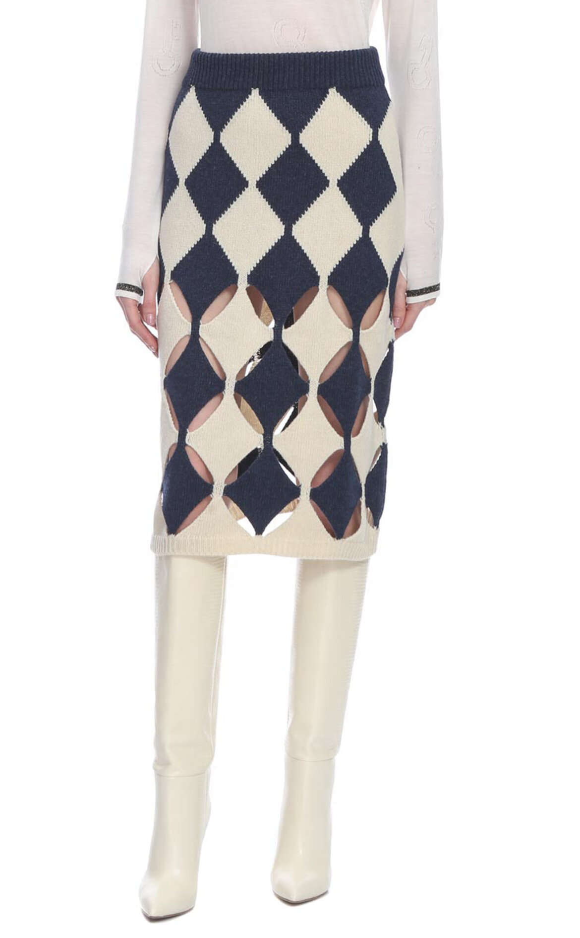 Atelier38-Atelier38 Renkli Etek