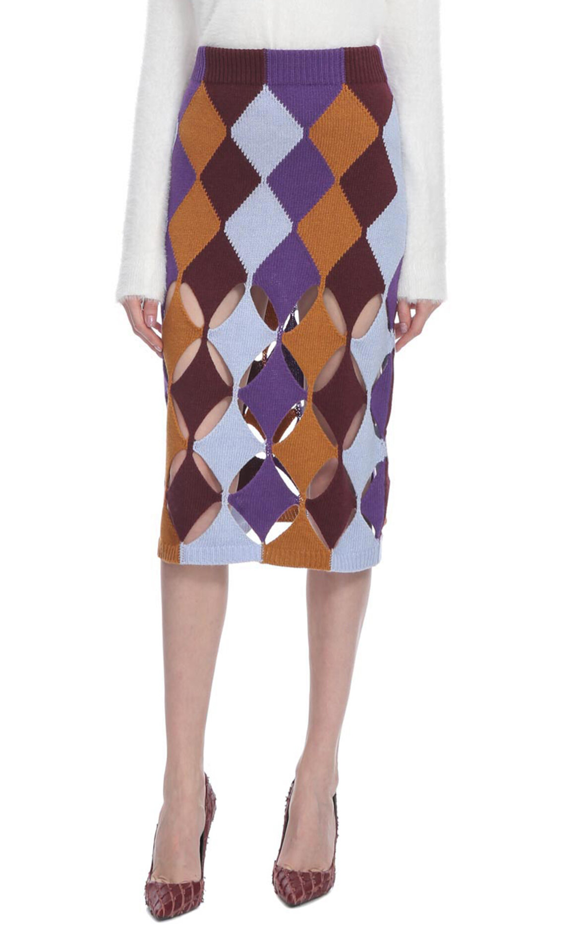 Atelier38-Atelier38 Renkli Etek