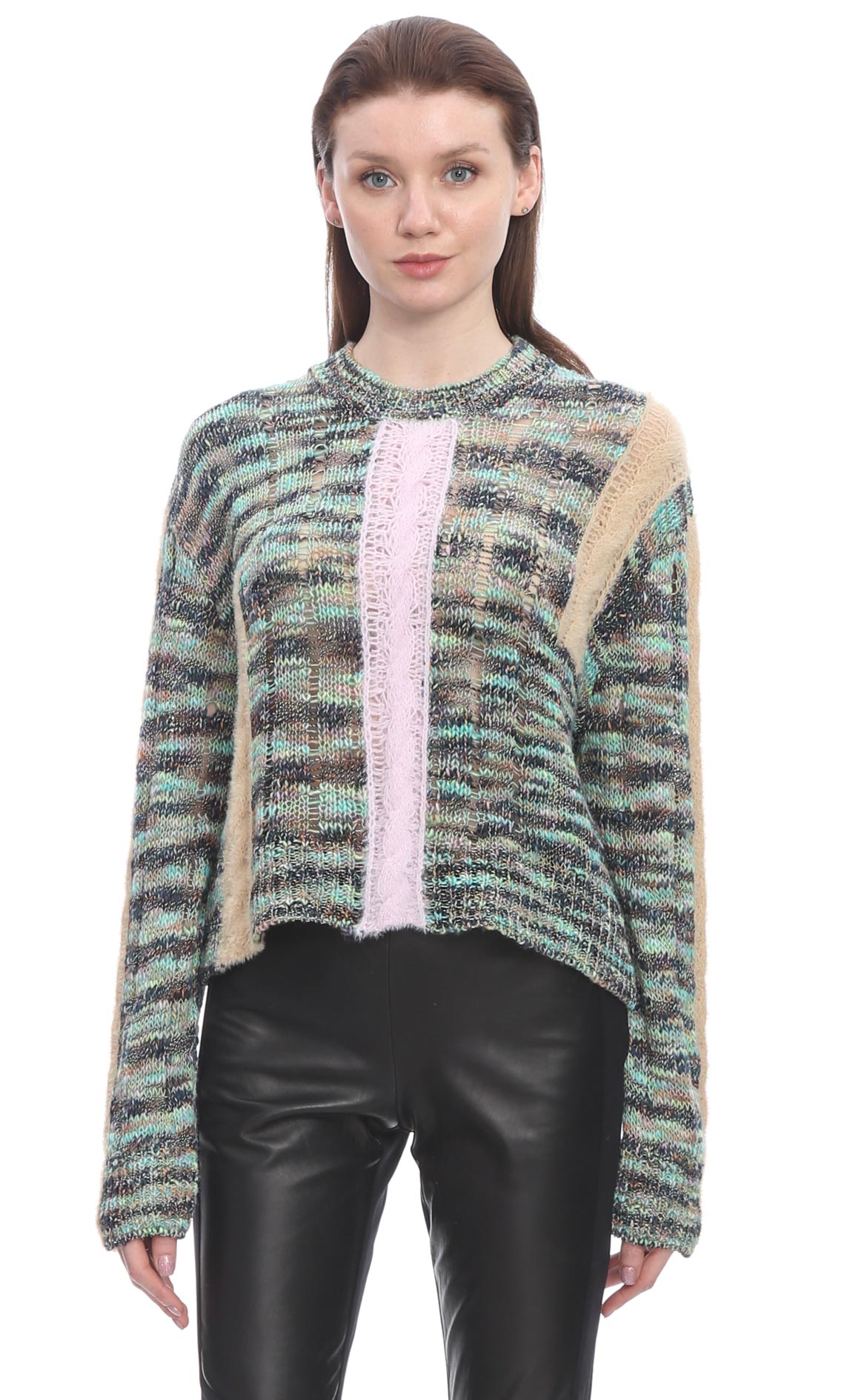 Atelier38-Atelier38 Yeşil Kazak