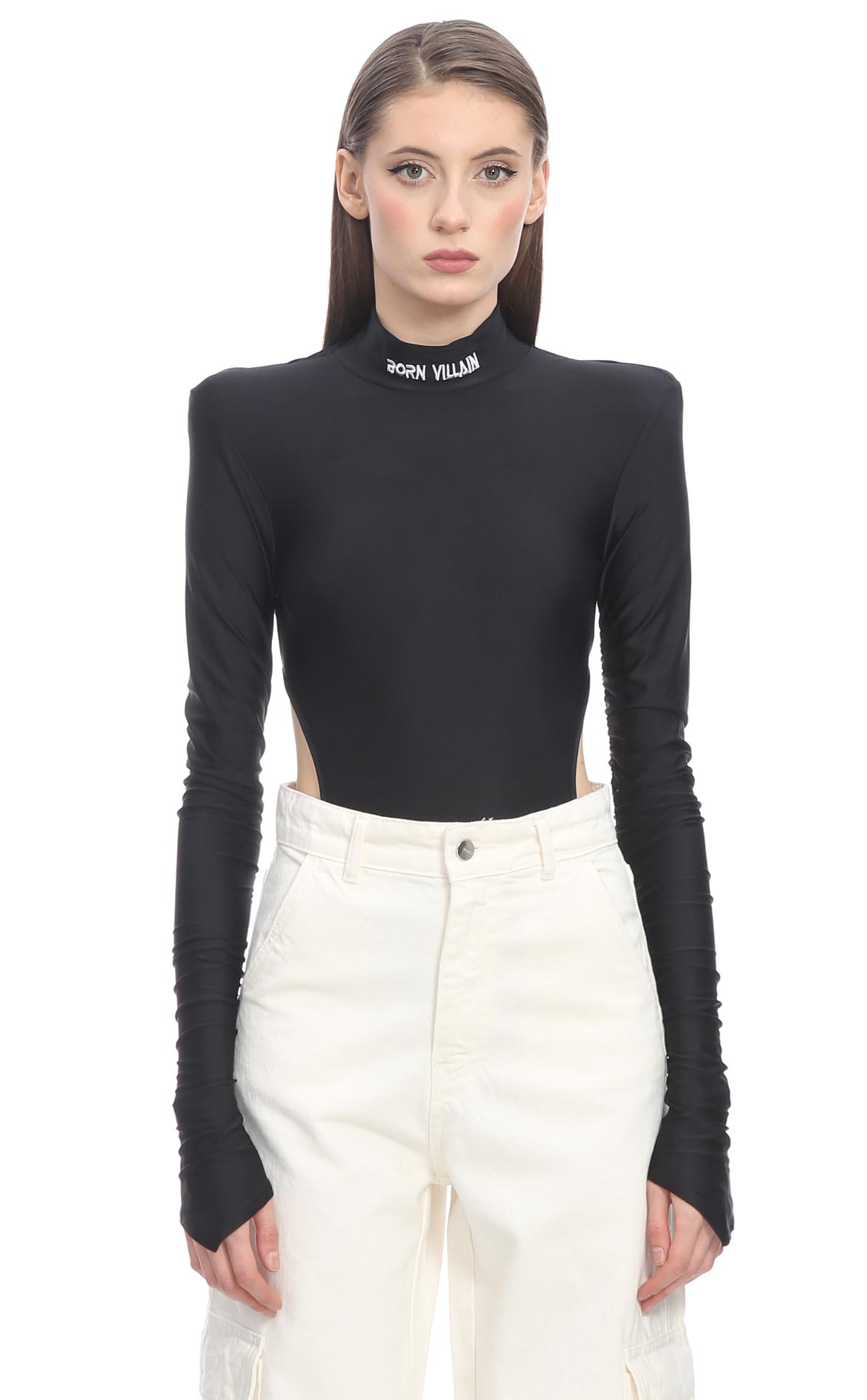 Born Villian-Born Villian Siyah Bodysuit Born Villian-Born Villian Siyah Bodysuit